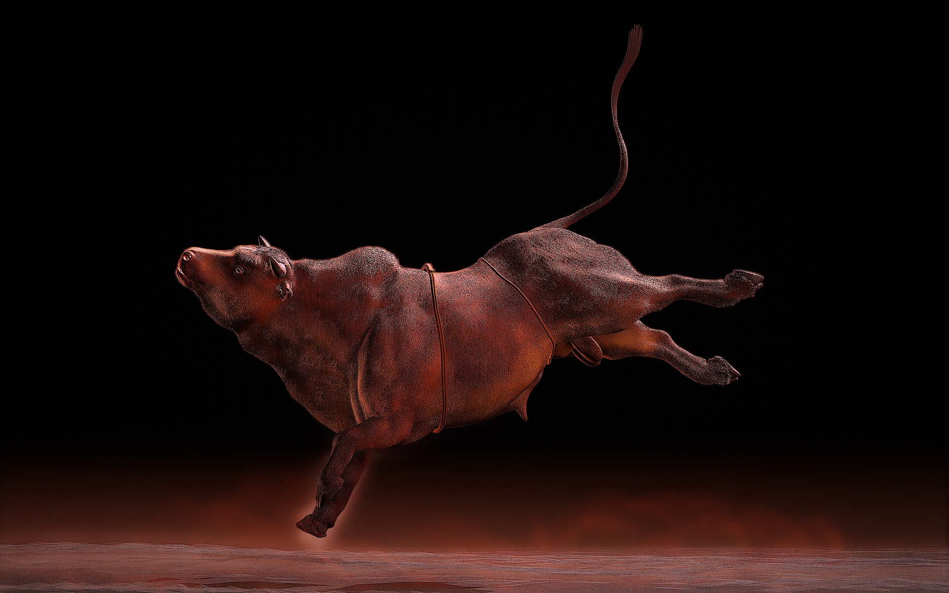 ArtStation - Bucking Bull