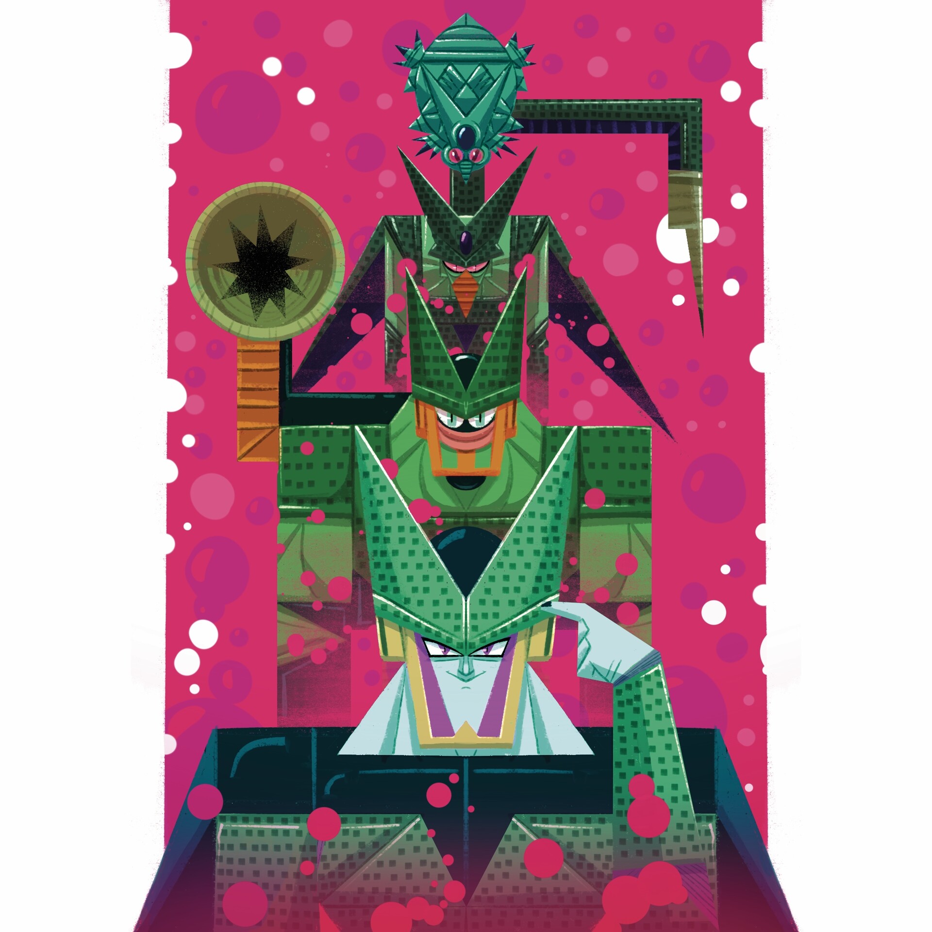 ArtStation - DBZ - Cell