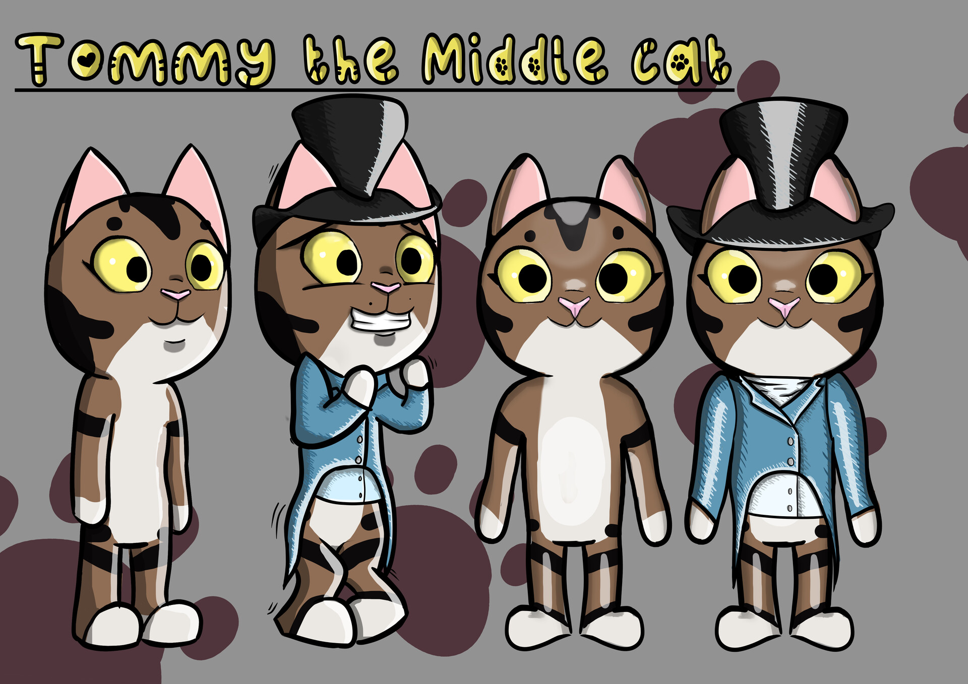 ArtStation - Cat Character sheets