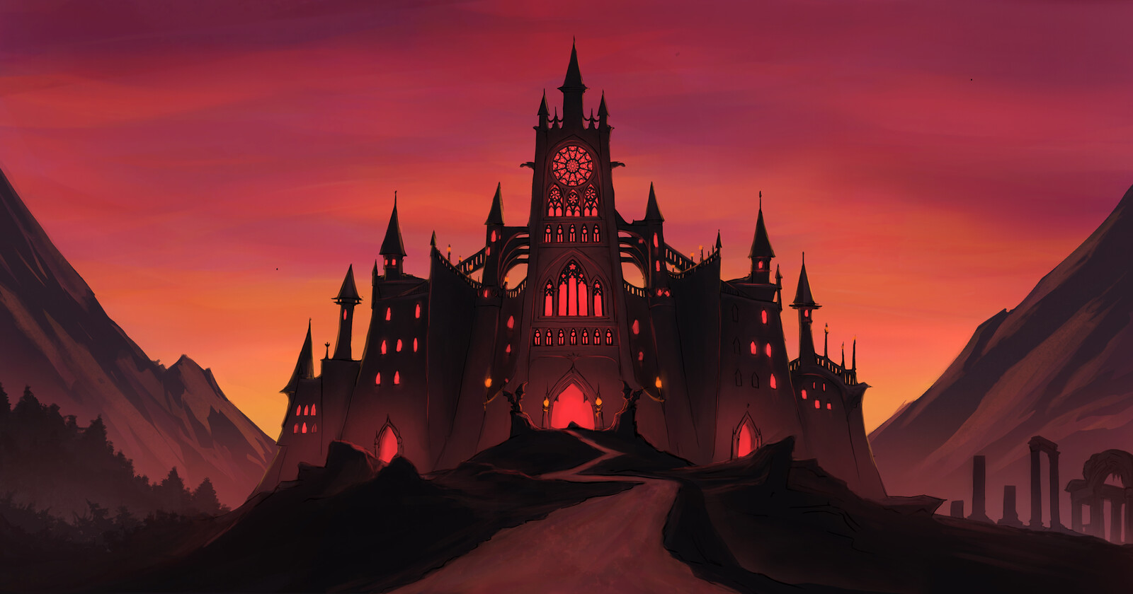 Júlia Perelló Pardo - Vampire Mansion - Wide Shot