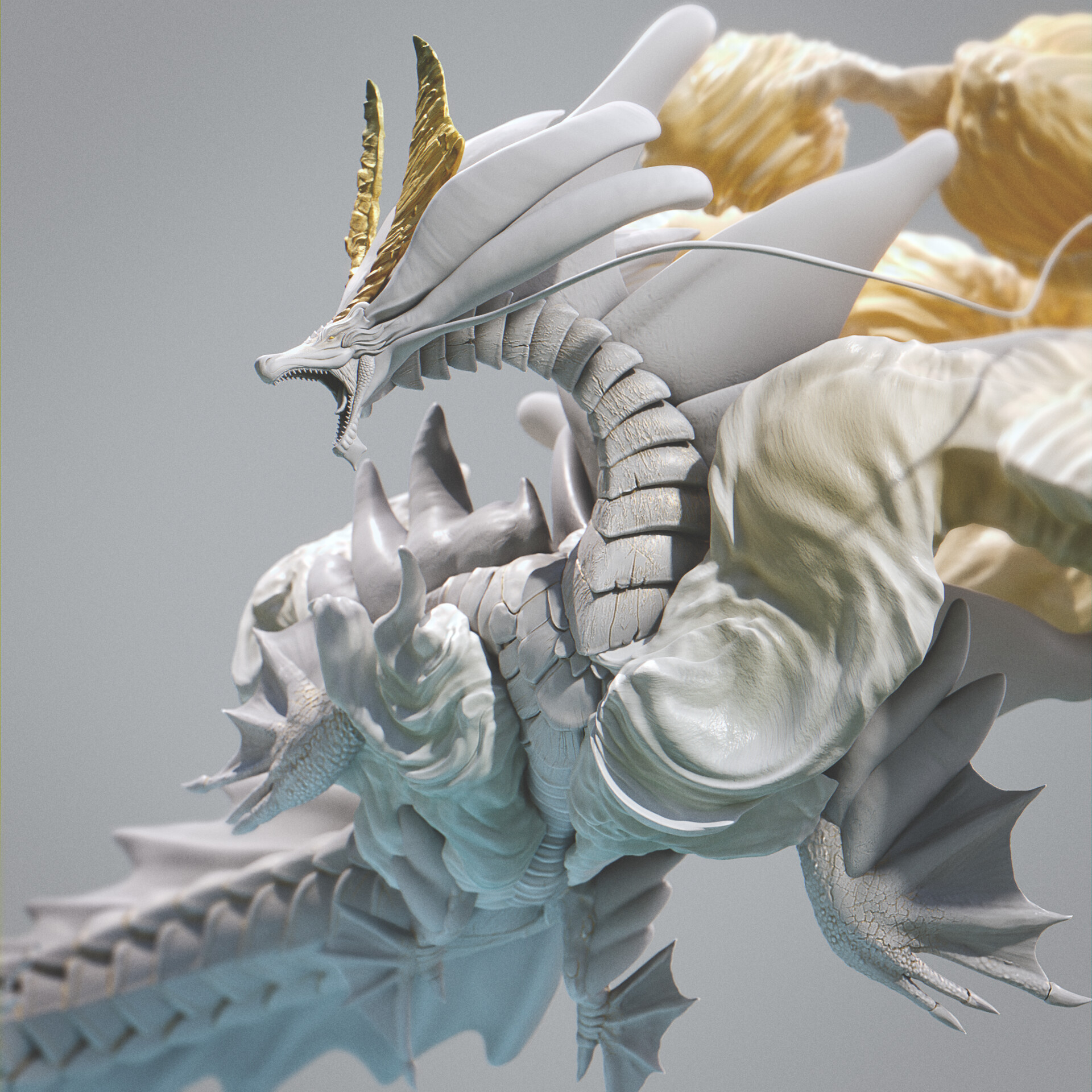 ArtStation - Sunbreak Amatsu Fanart