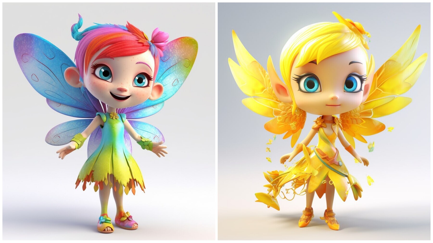 Concept Art - +300 Little Fairy Concept (4K)