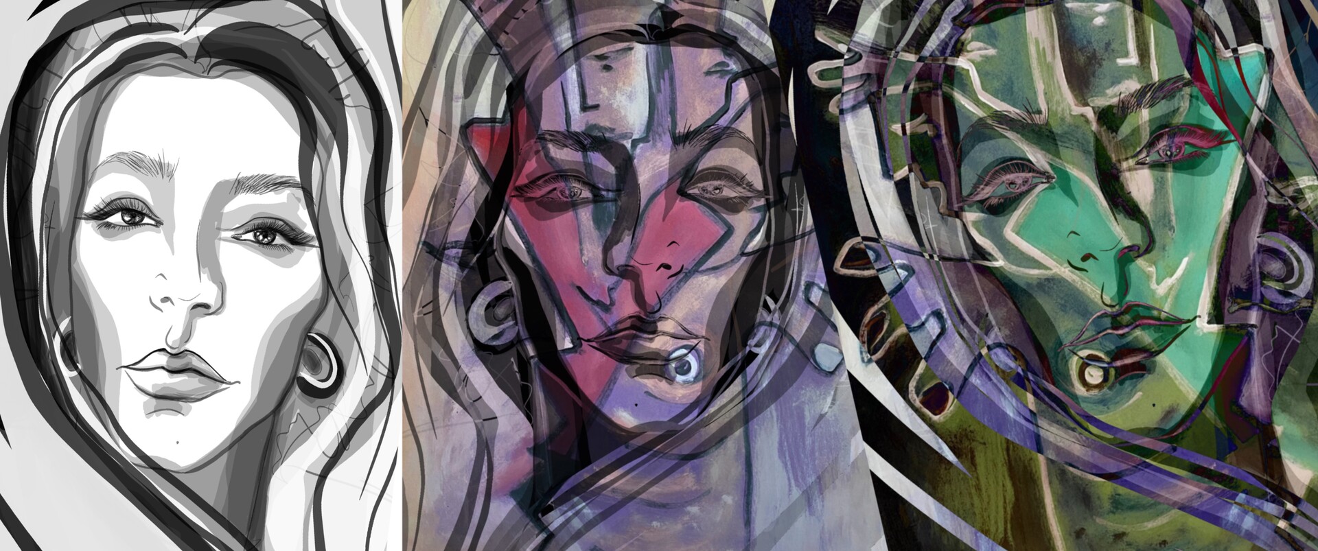 ArtStation - Autoportraits