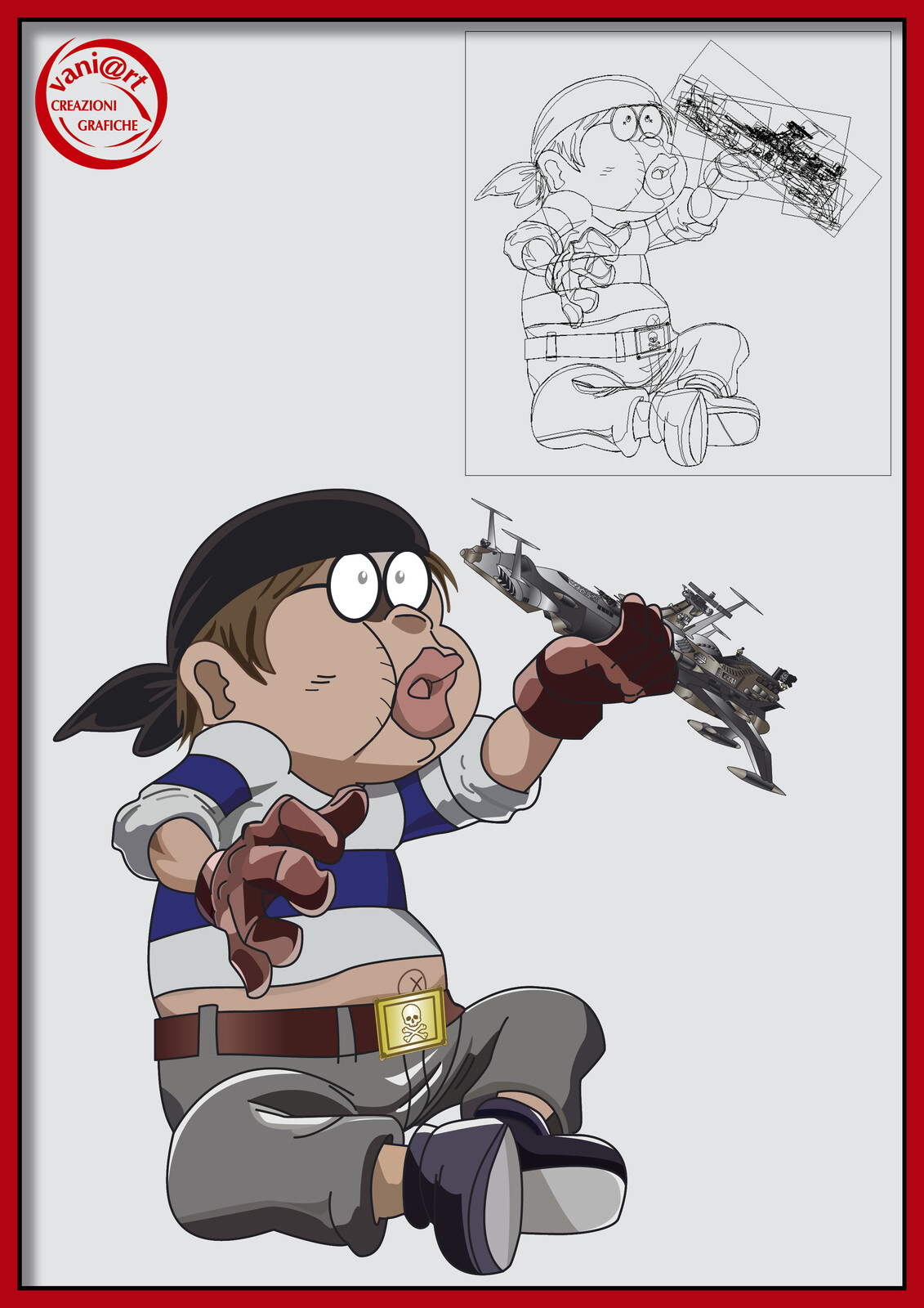 vani@rt design - Capitan Harlock | ArtWork