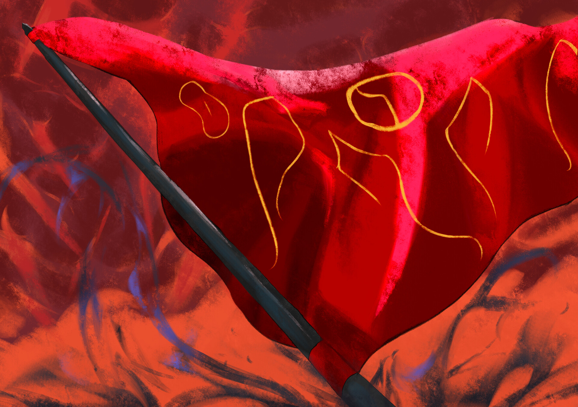 ArtStation - War Flag