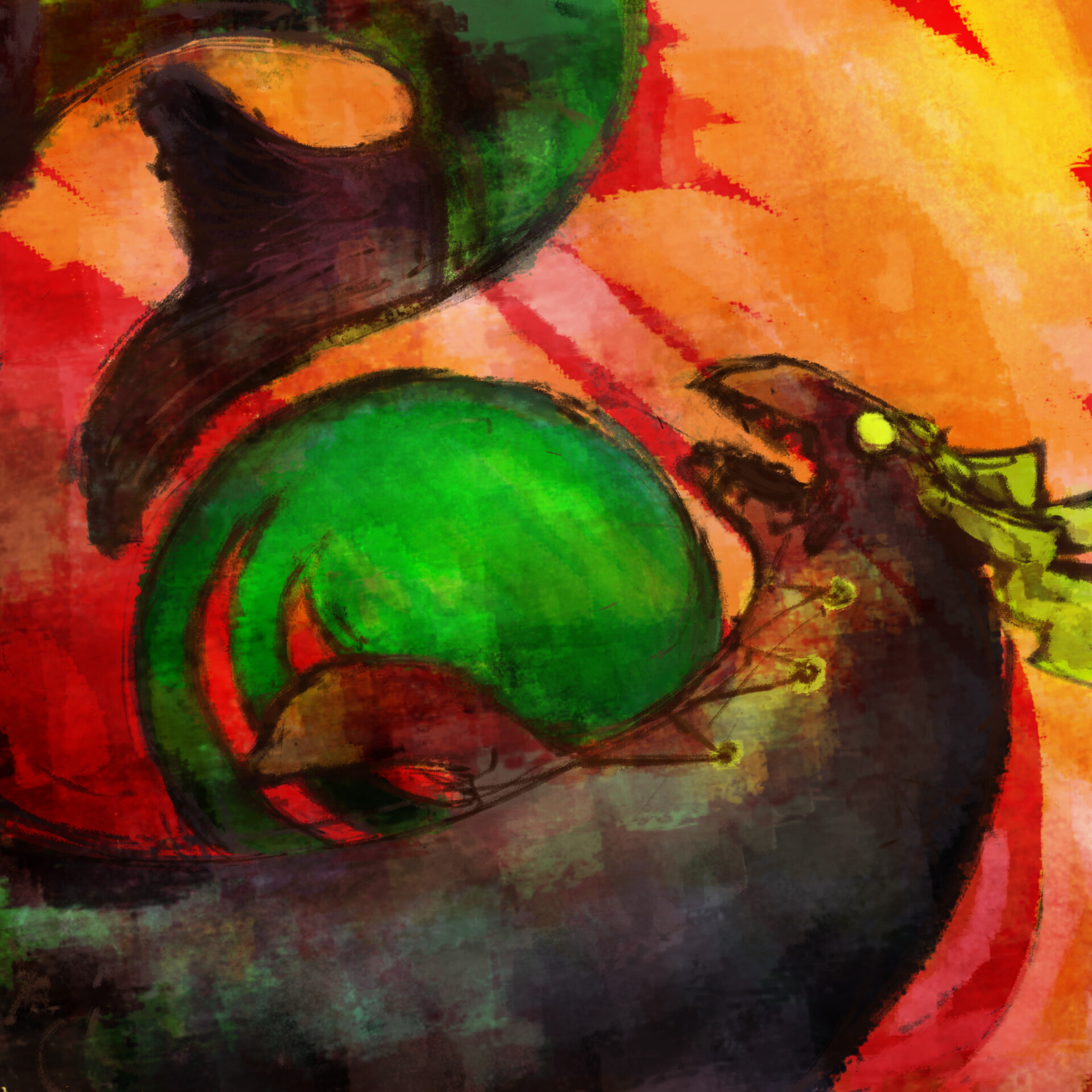 ArtStation - Splatoon 3 fan art--Horrorboros