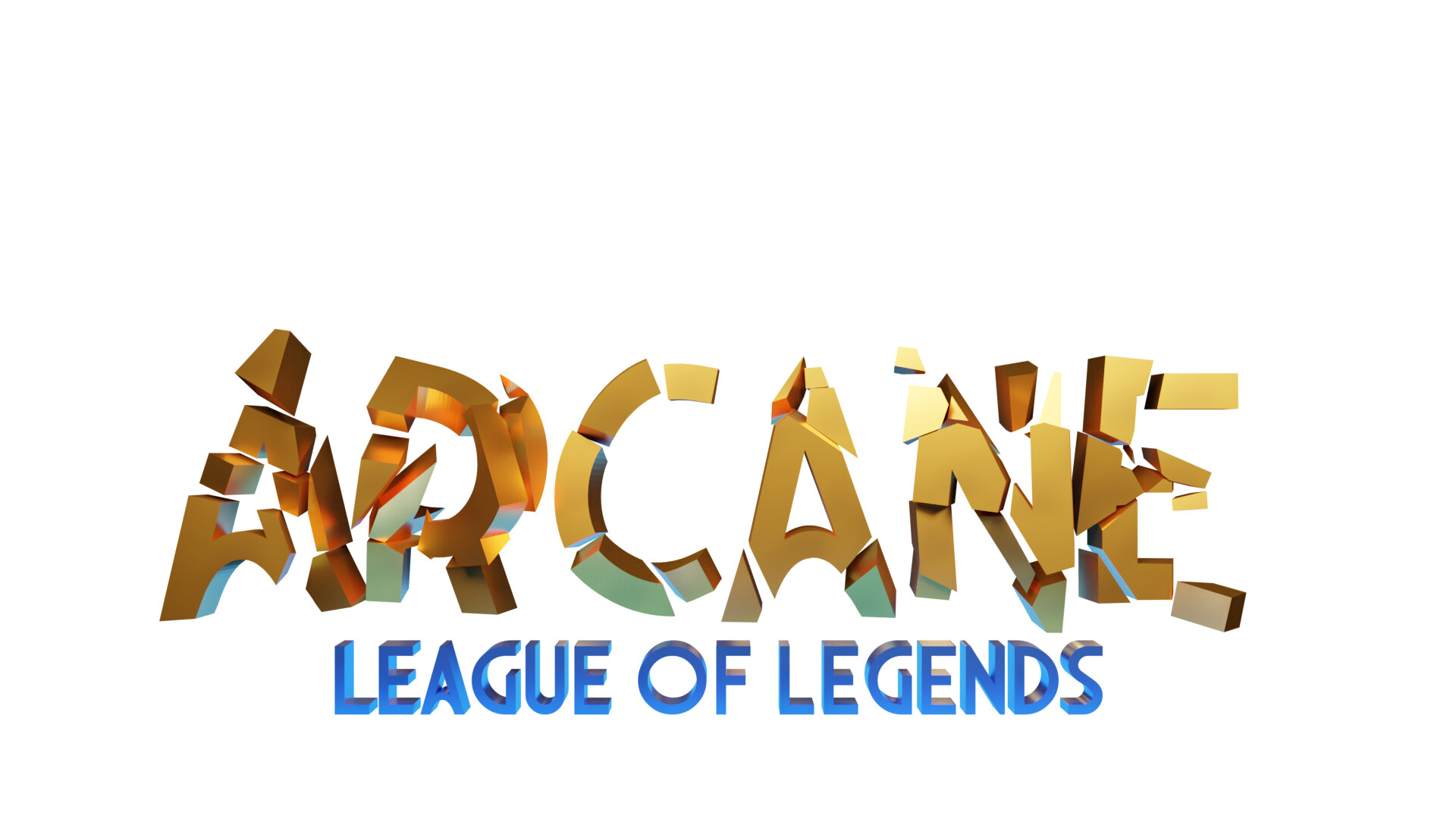 ArtStation - Arcane 3D title fan art