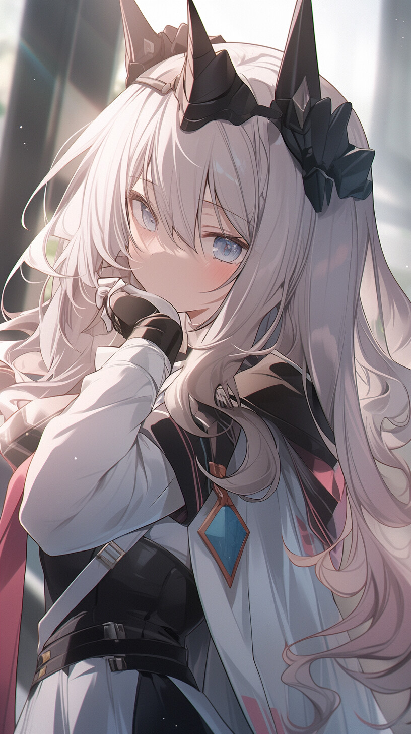 Anime Girl In The Sun