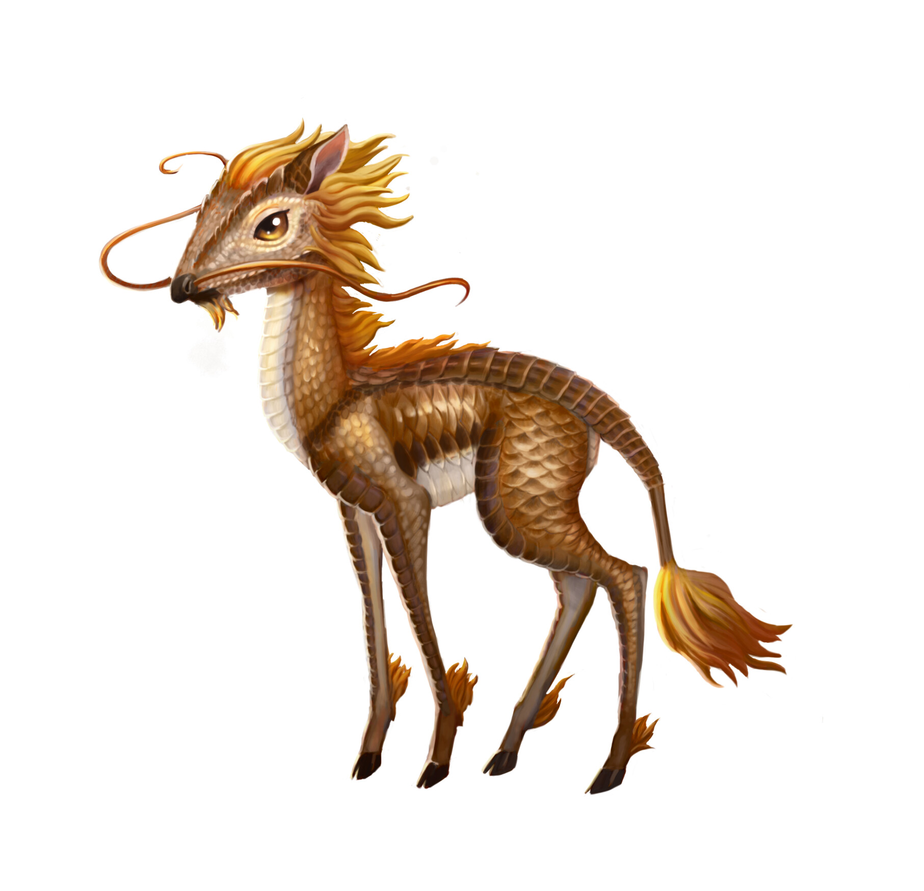 ArtStation - Baby Qilin Concept