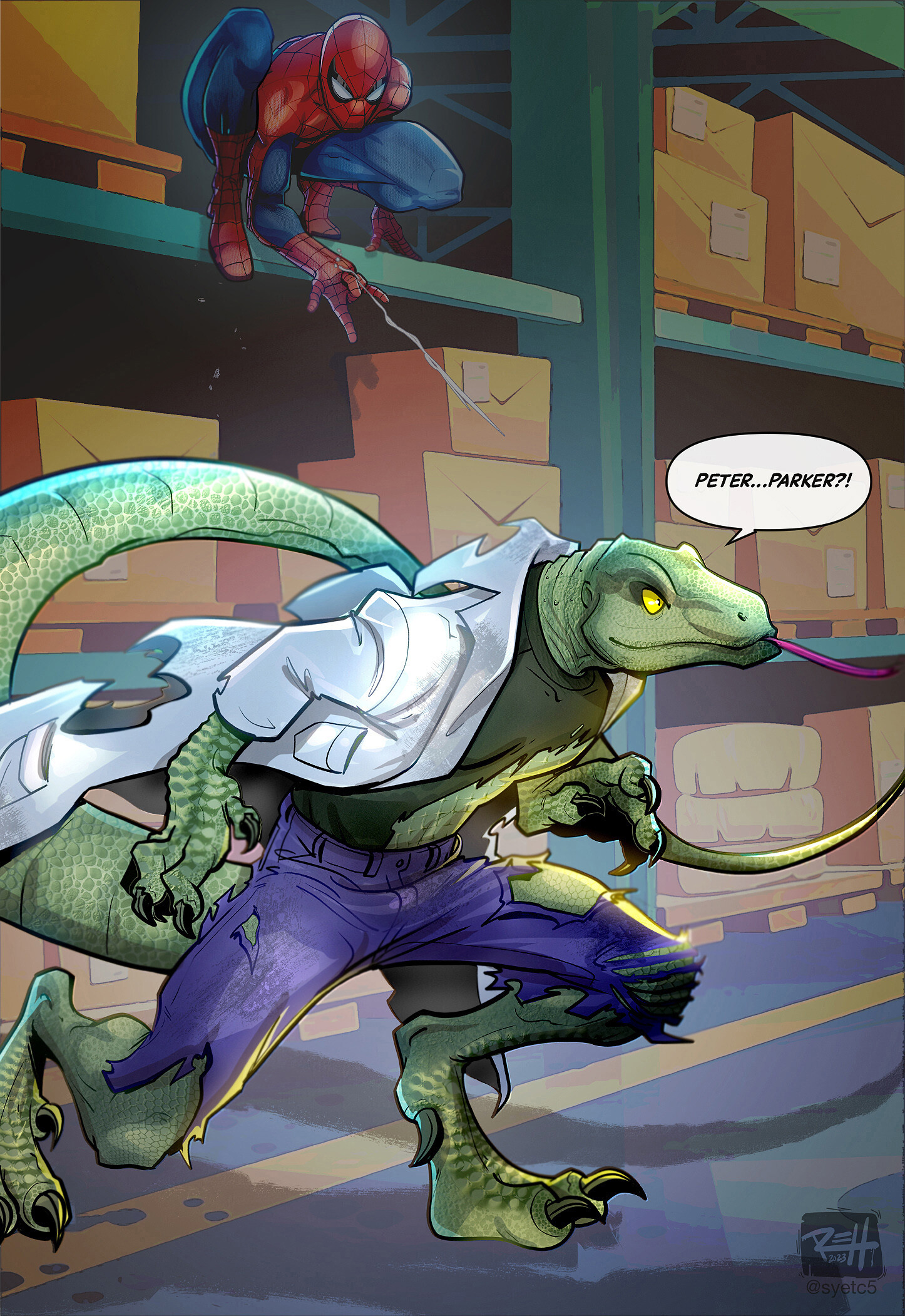 ArtStation - The Lizard