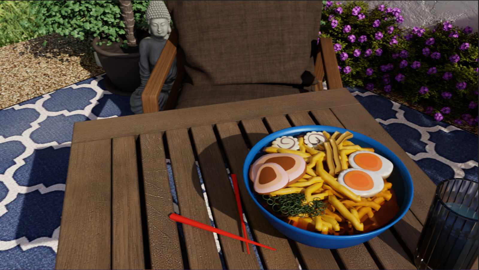 Ashley Goldstein - Ramen on the Patio