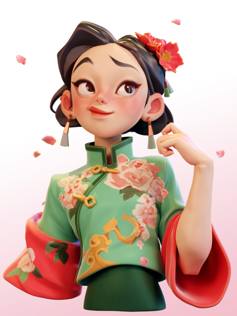 Artstation 卡通风格小练习 Stylized Modeling Practice