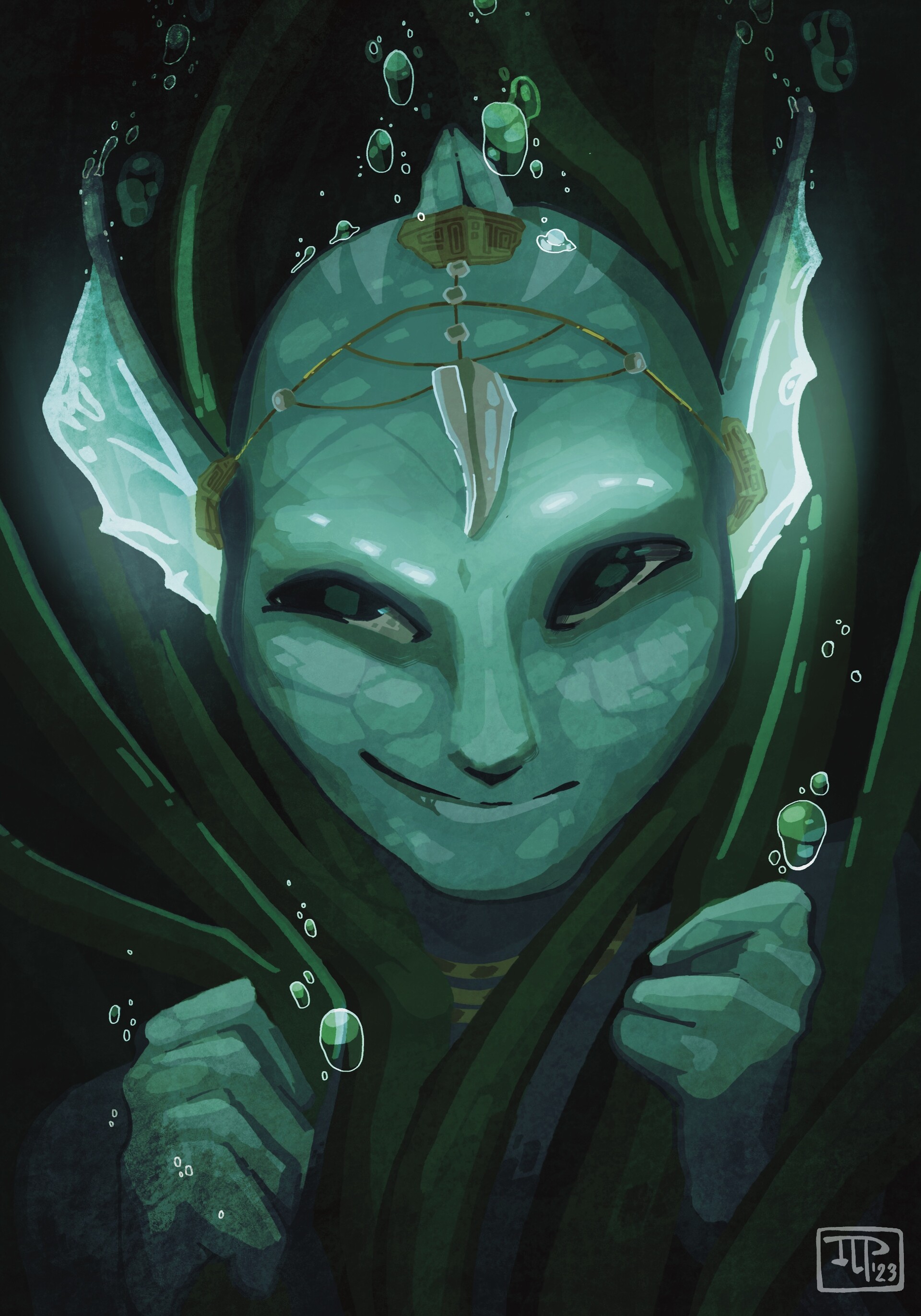 ArtStation - Aquatic Portrait