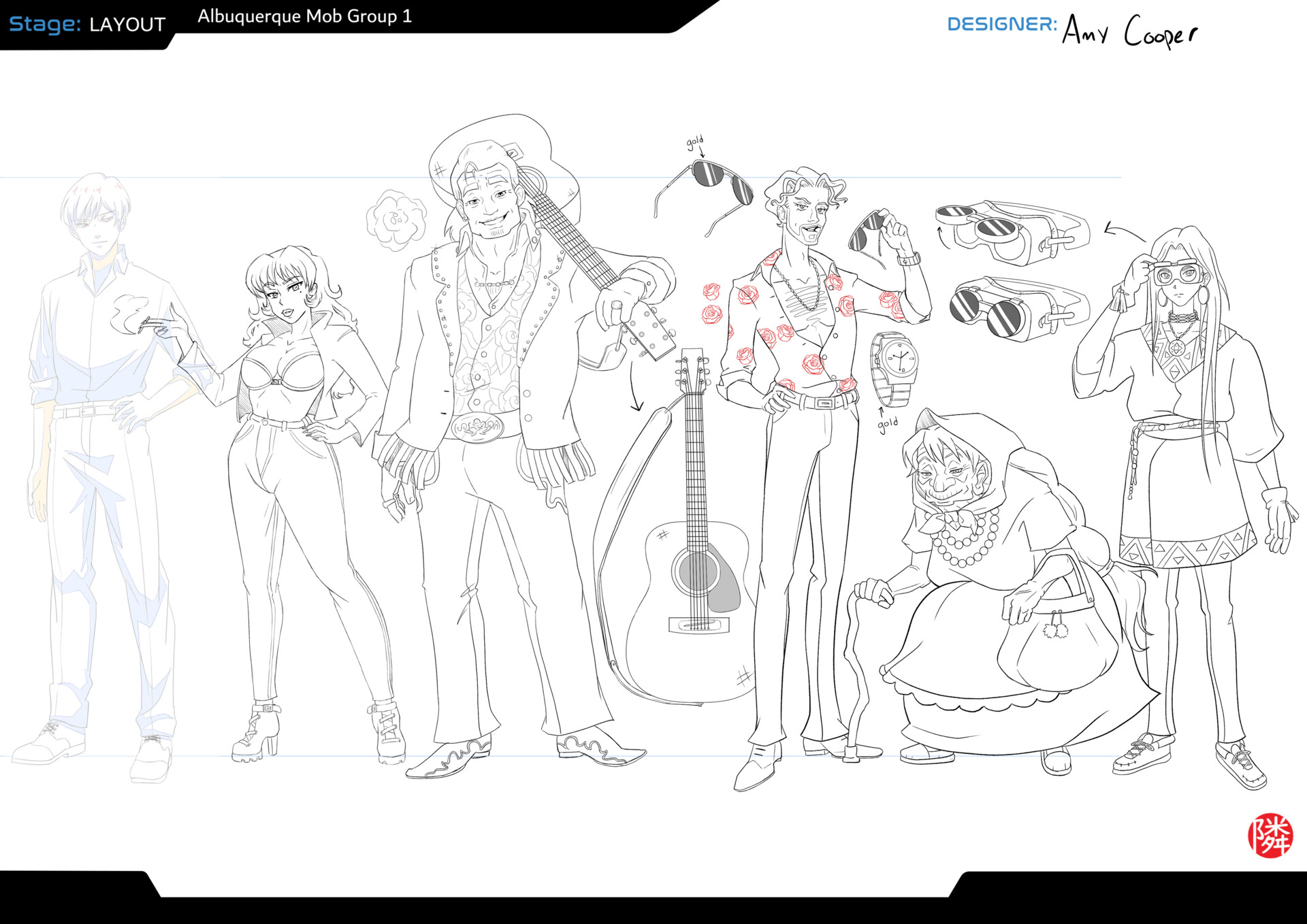 Amy Cooper - Tonari Studios Character Designs