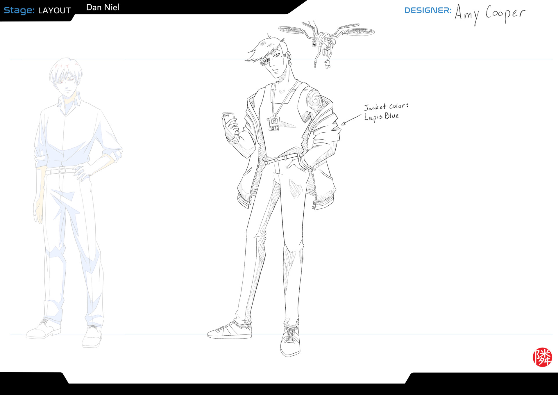 Amy Cooper - Tonari Studios Character Designs