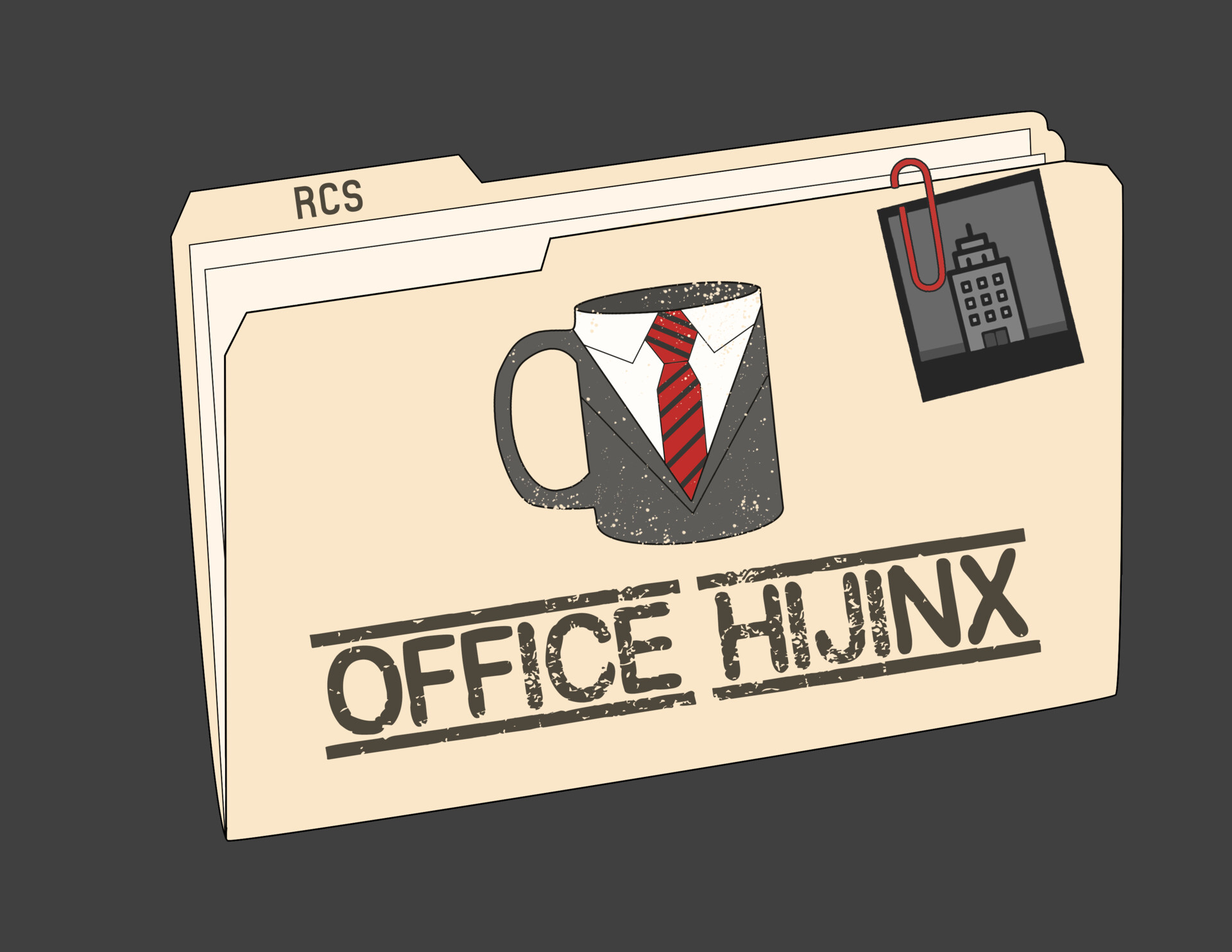 ArtStation - Office Hijinx: Game Logo