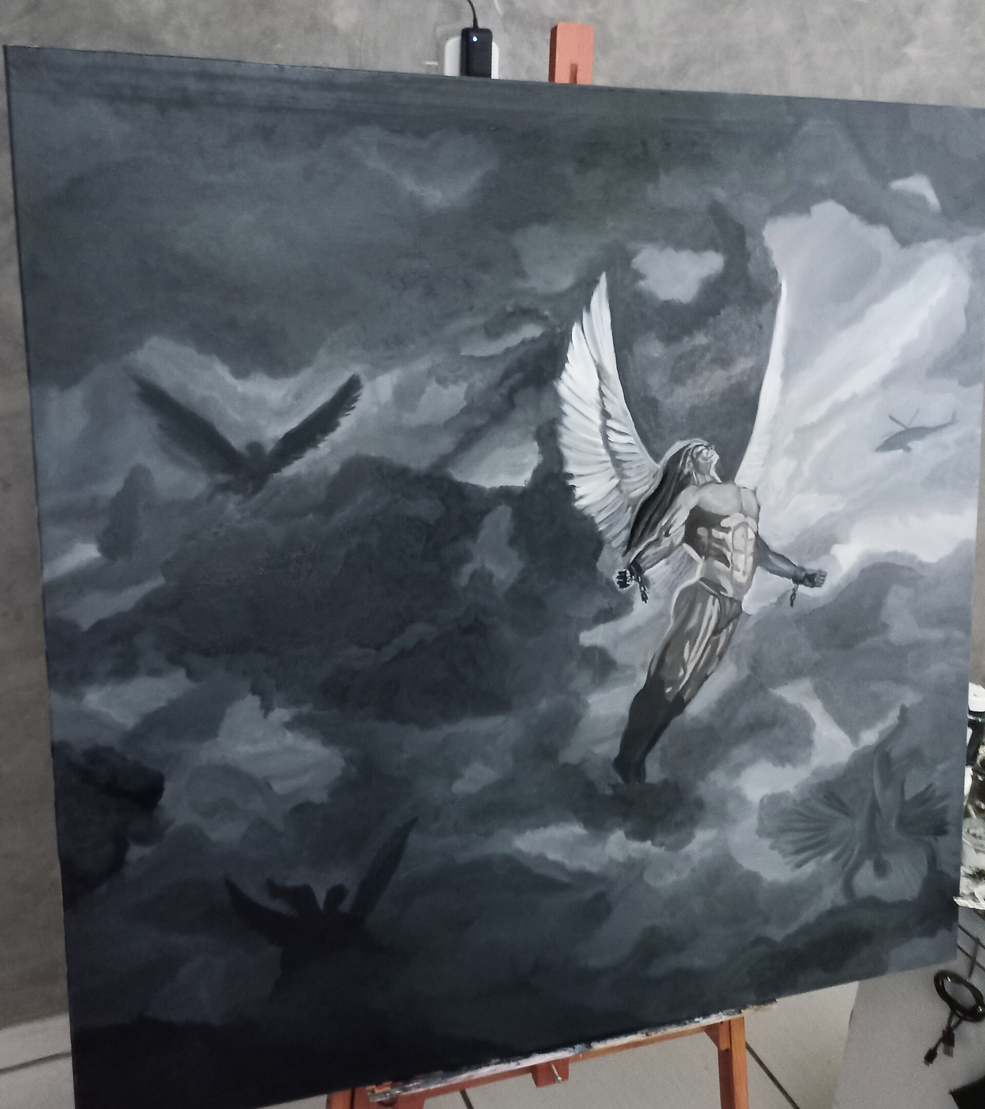 Pinturas De Anjo Caido