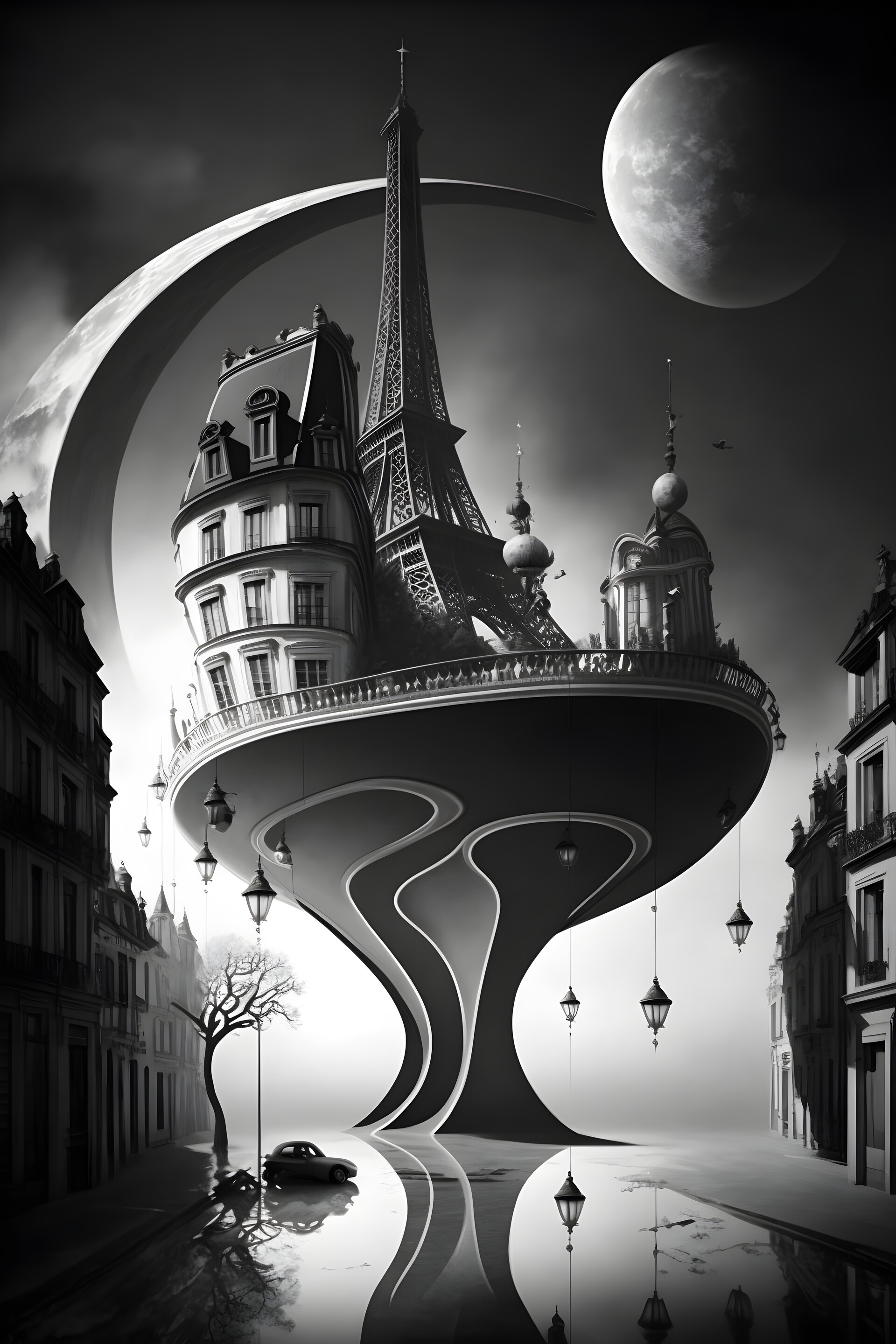 ArtStation - Surreal Paris #4