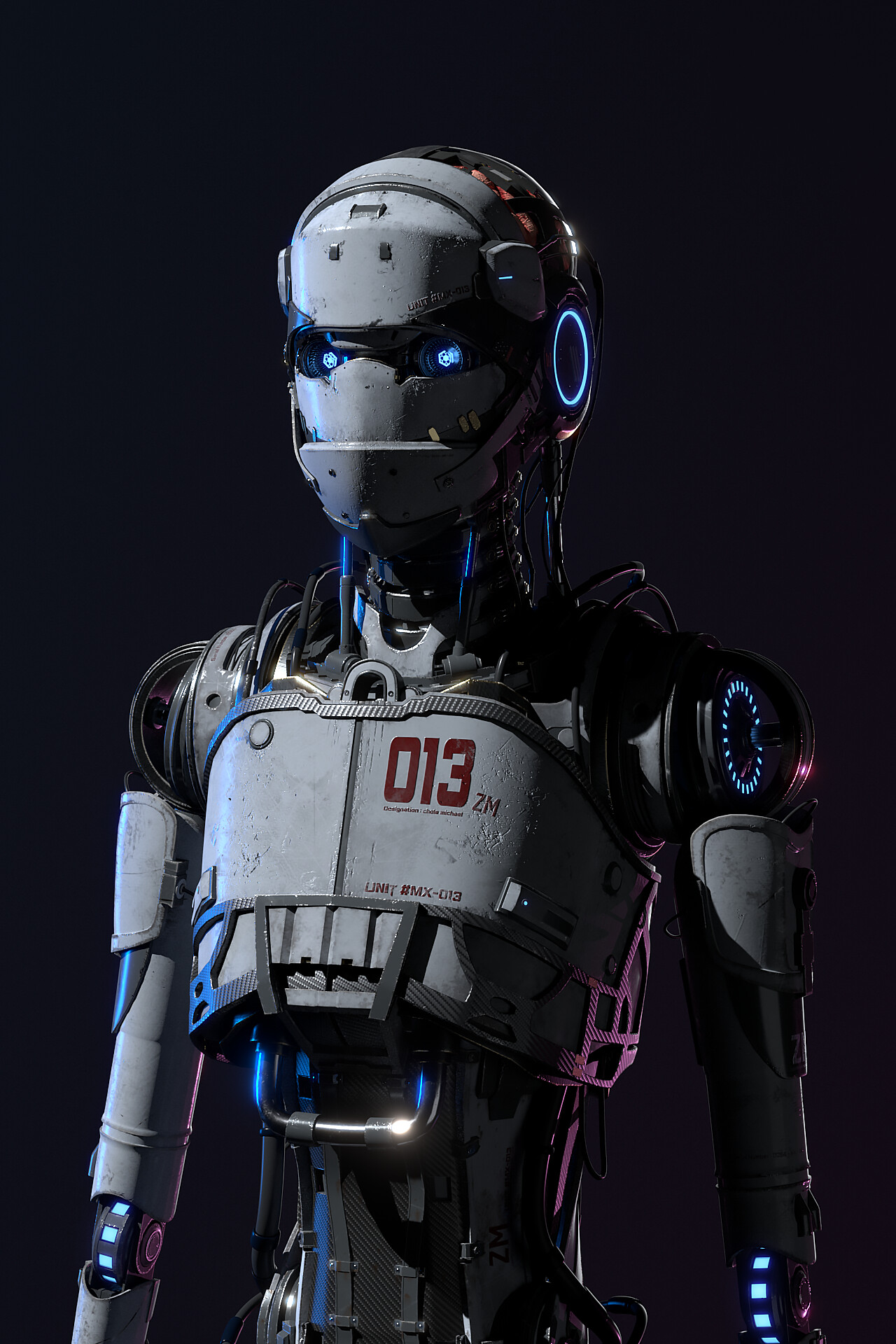 ArtStation - Cloned brain Cyborg