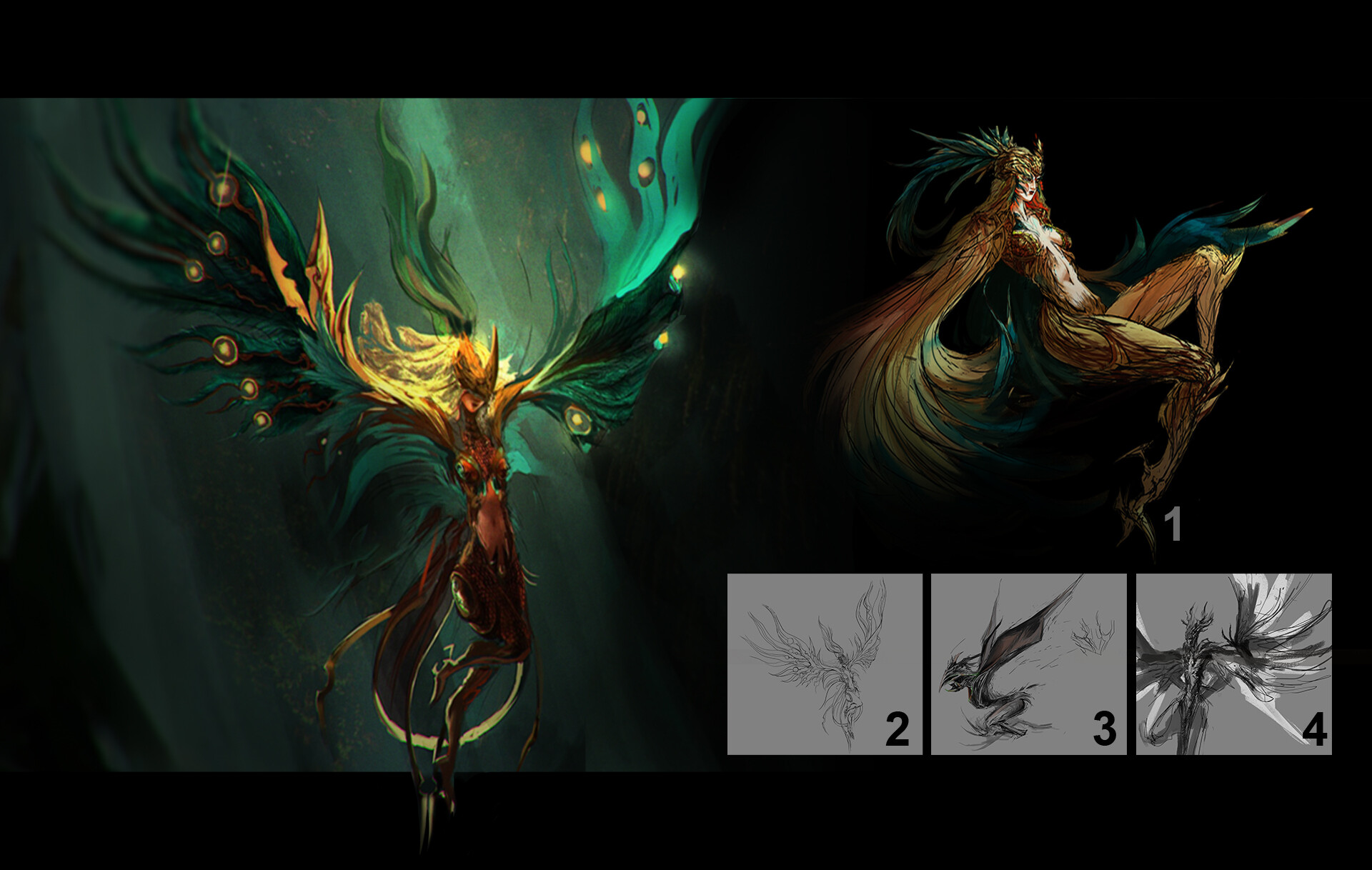 ArtStation - Harpy concept