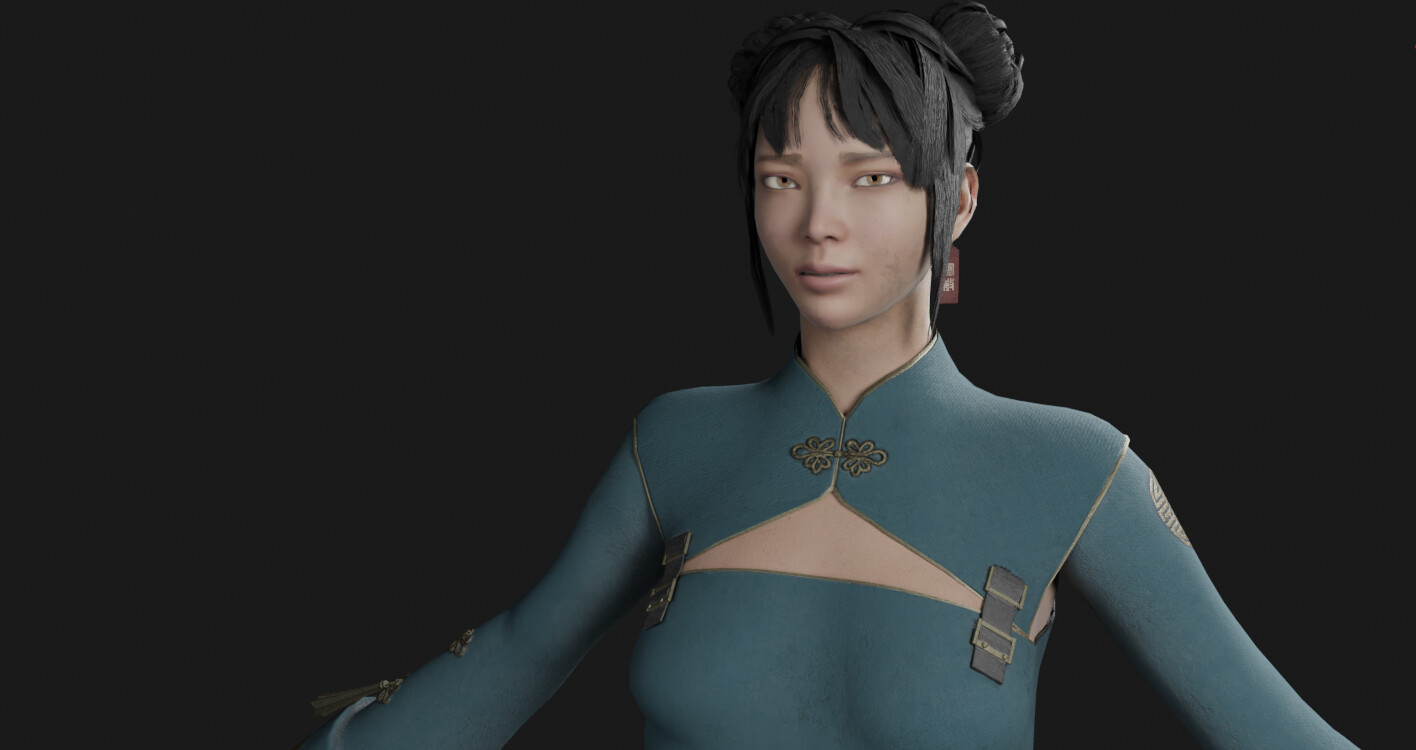 ArtStation - Feng Min: Future Traditional (2022)