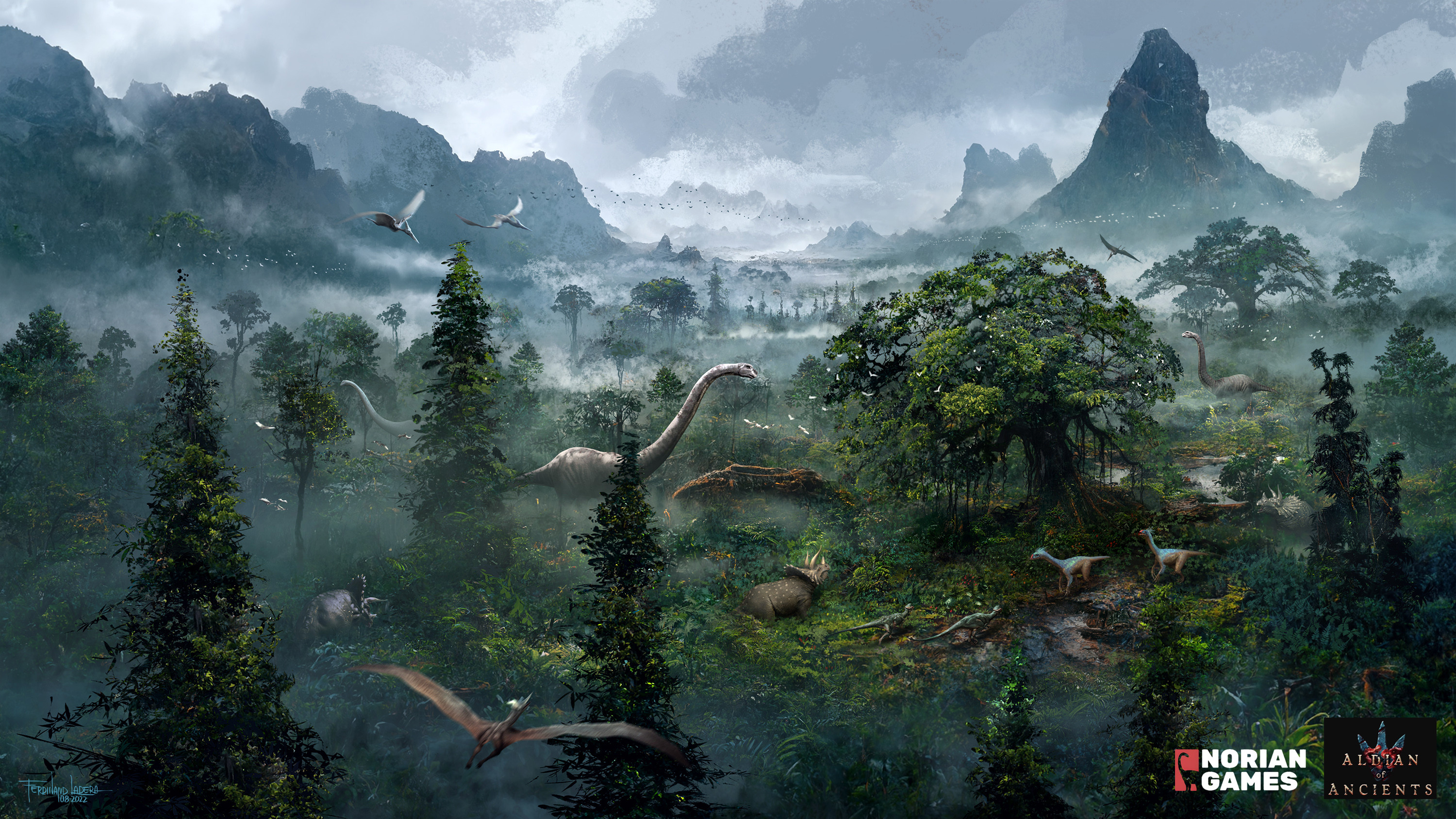 Ferdinand Ladera - Overview of Pangaea forest