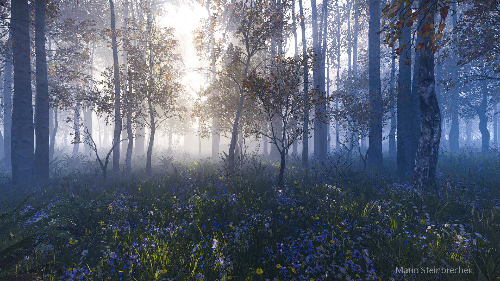 ArtStation - A Forest achieved with Cryengine V