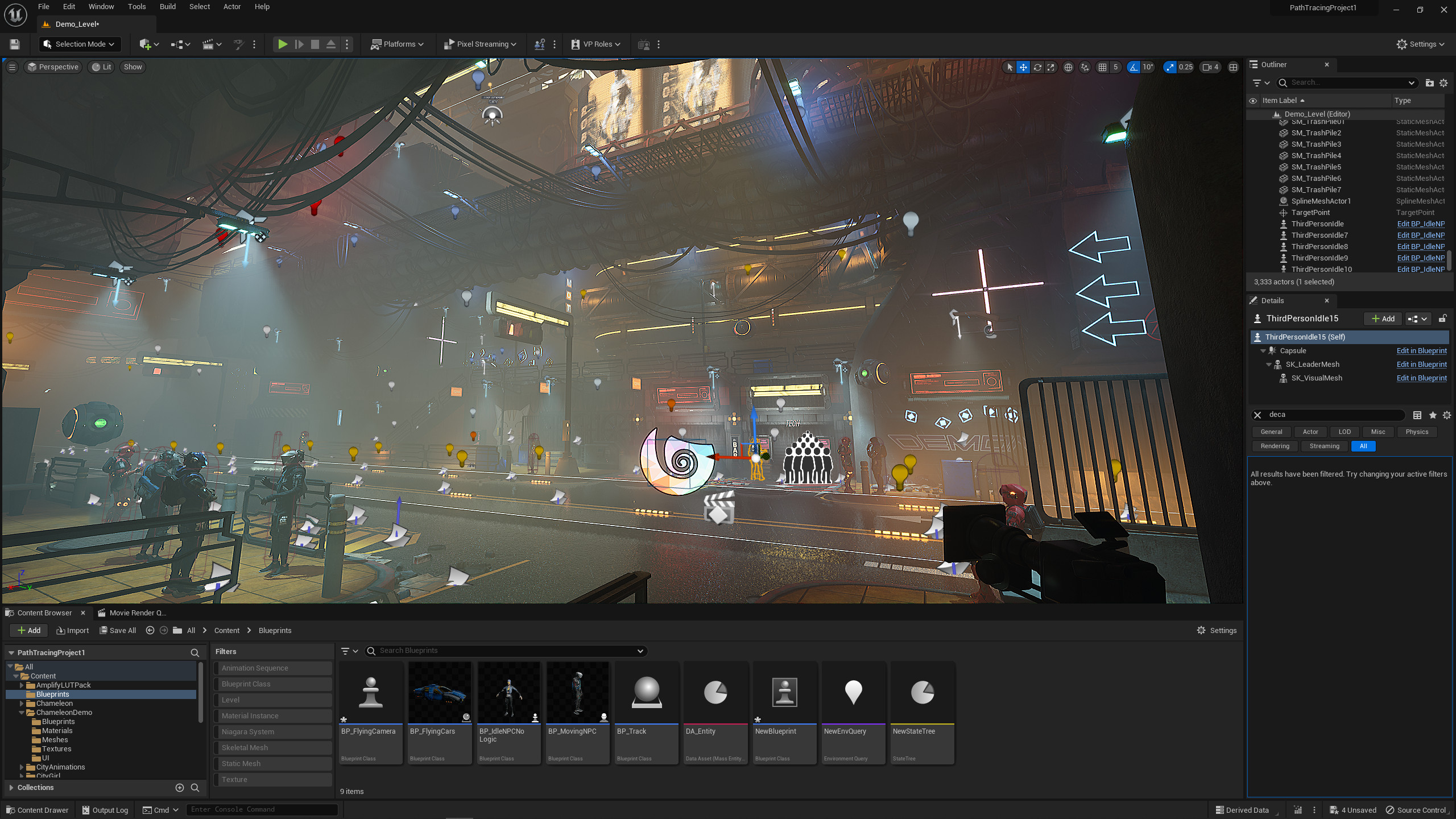 Matthew Palaje - Cyberpunk Environment in Unreal Engine 5
