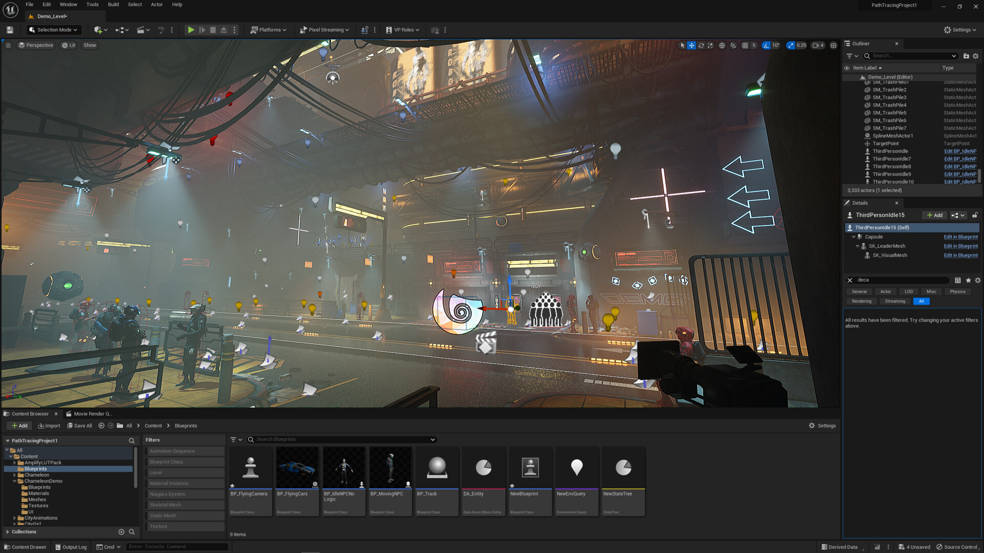 Matthew Palaje - Cyberpunk Environment in Unreal Engine 5