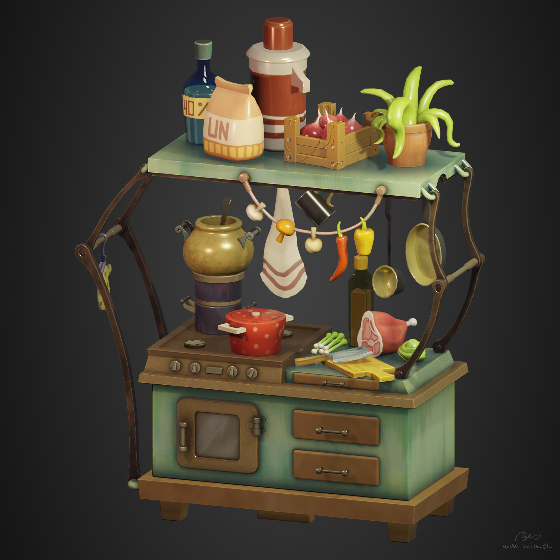 ArtStation - Kitchen