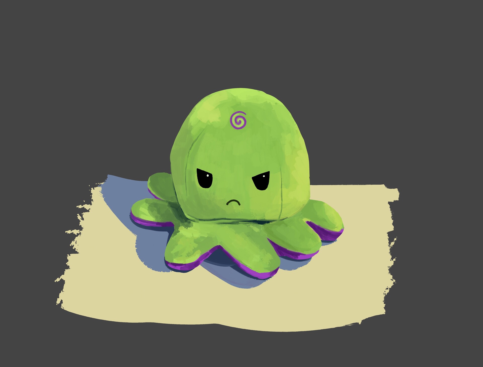 ArtStation - Reverse octopus study