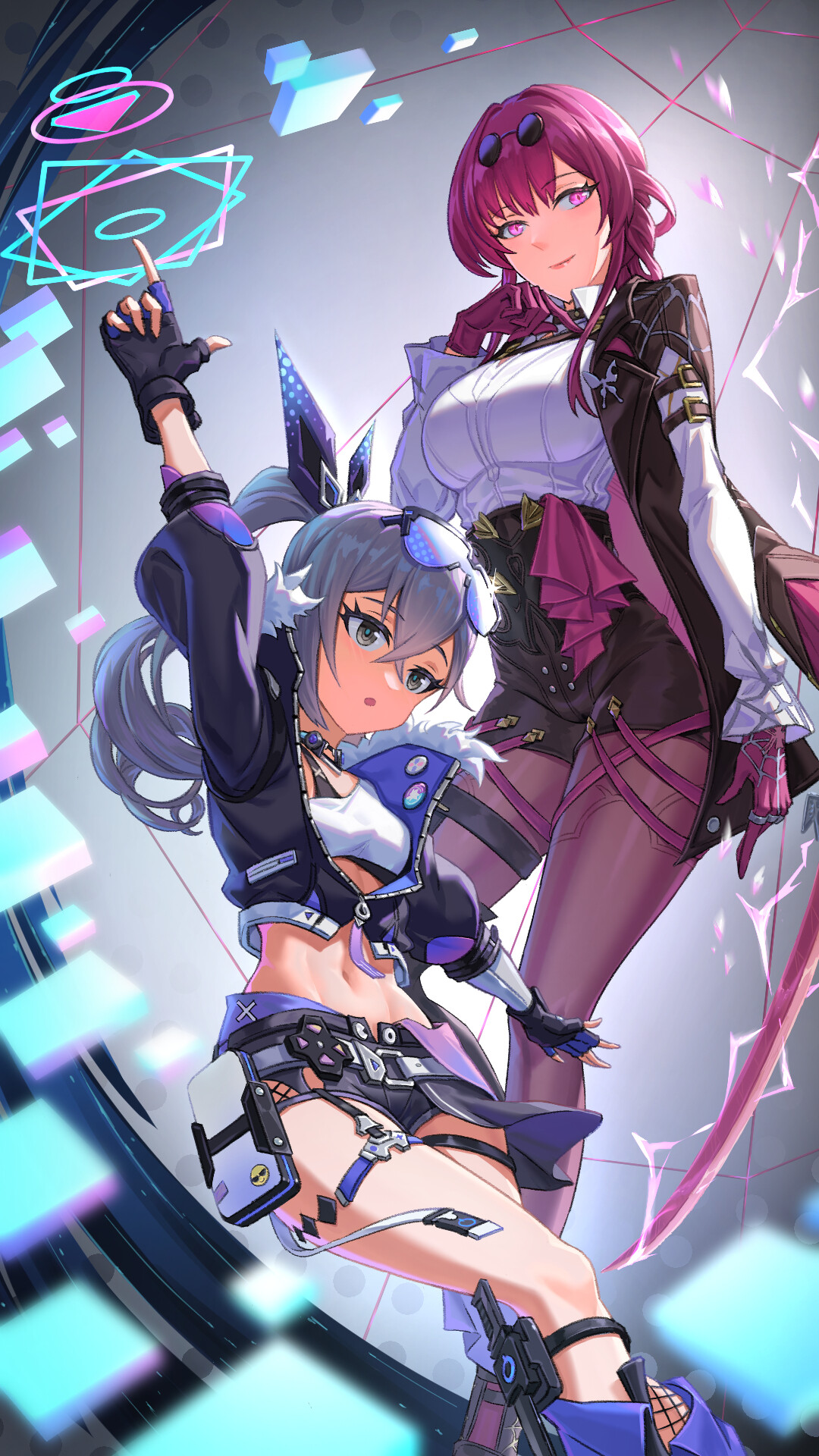 ArtStation - kafka and silverwolf