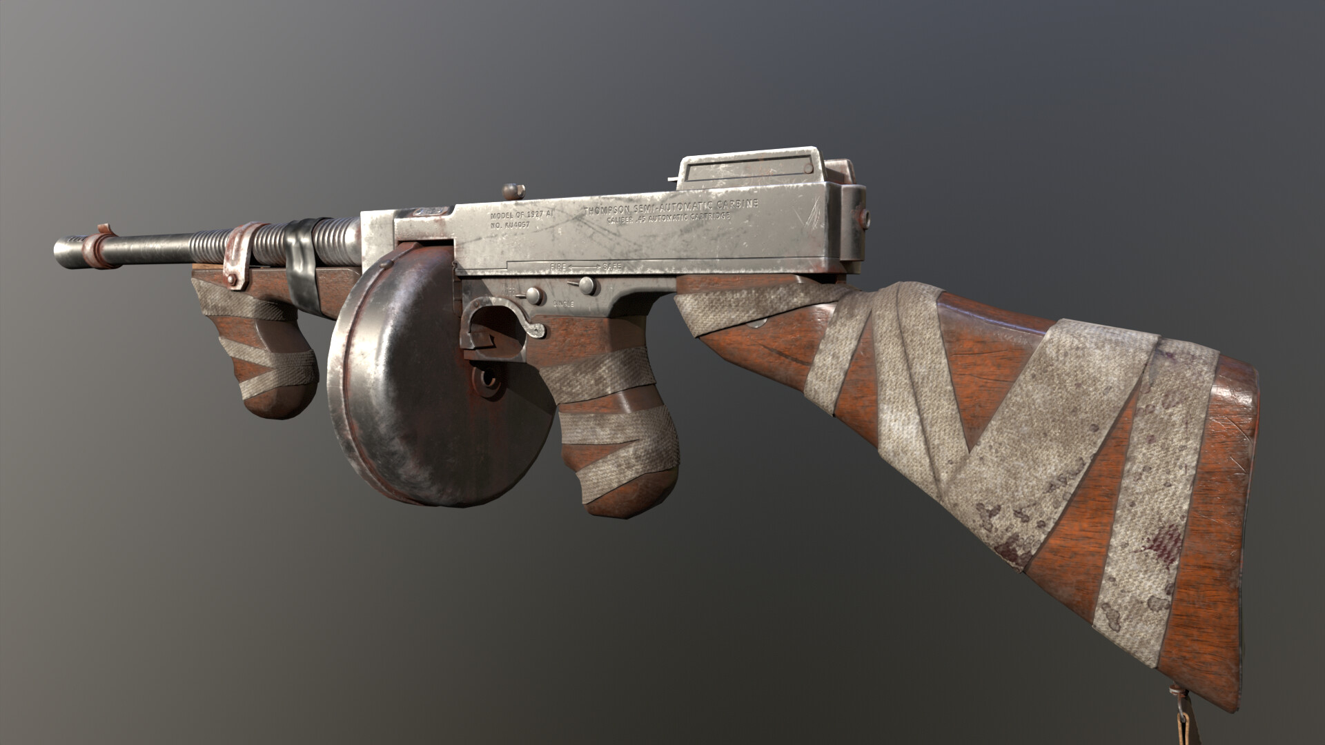 Jason Ryan - Wastelanders Tommy Gun