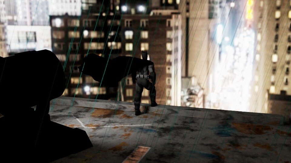 Batman Dog Shadow