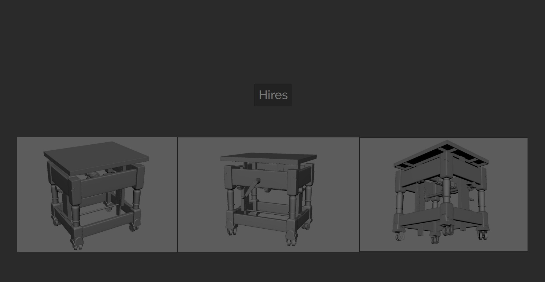 KAPIL PRAKASH MANGATE - Old style Wood&Metal table