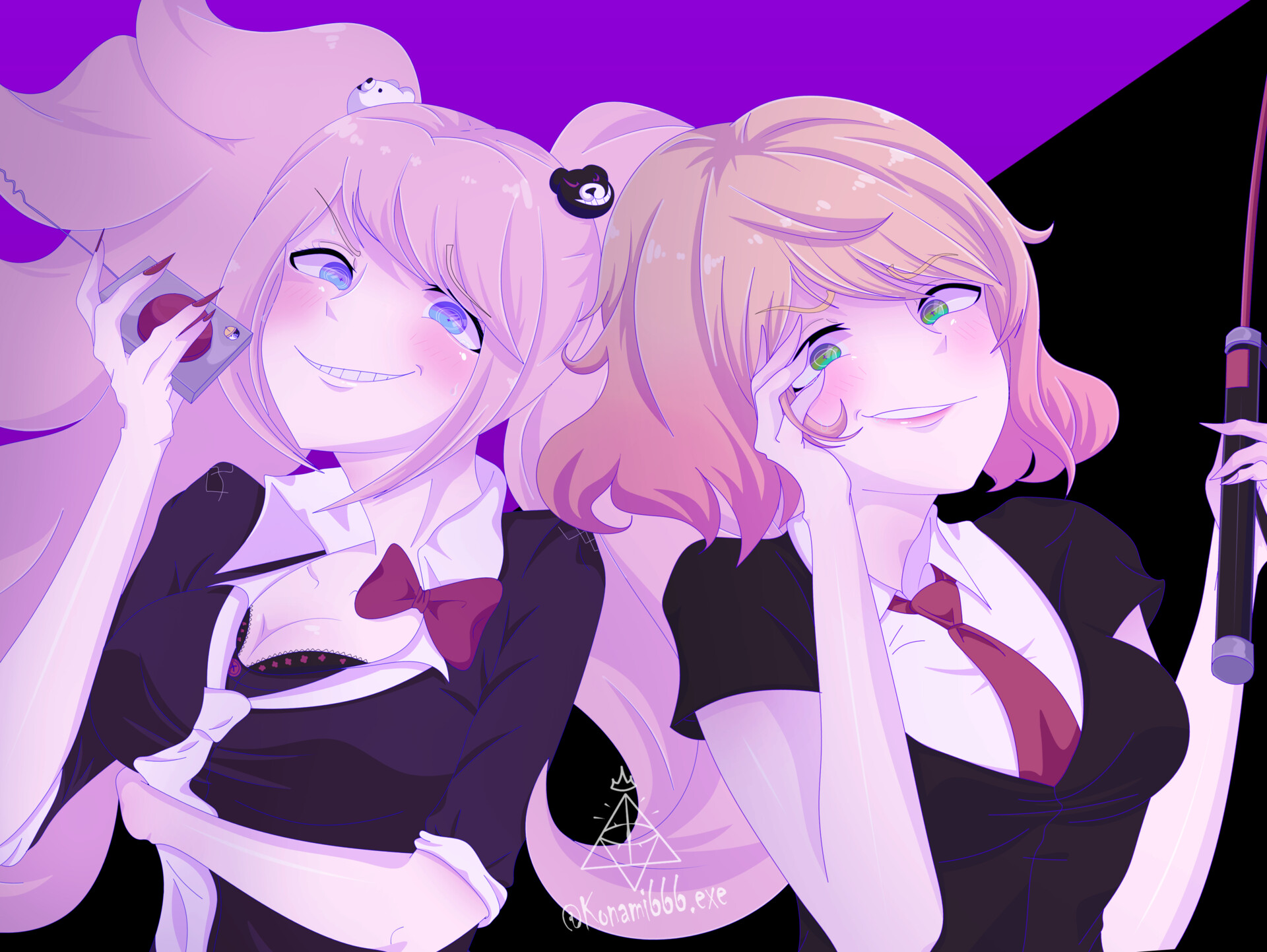ArtStation - Enoshima junko & kathy