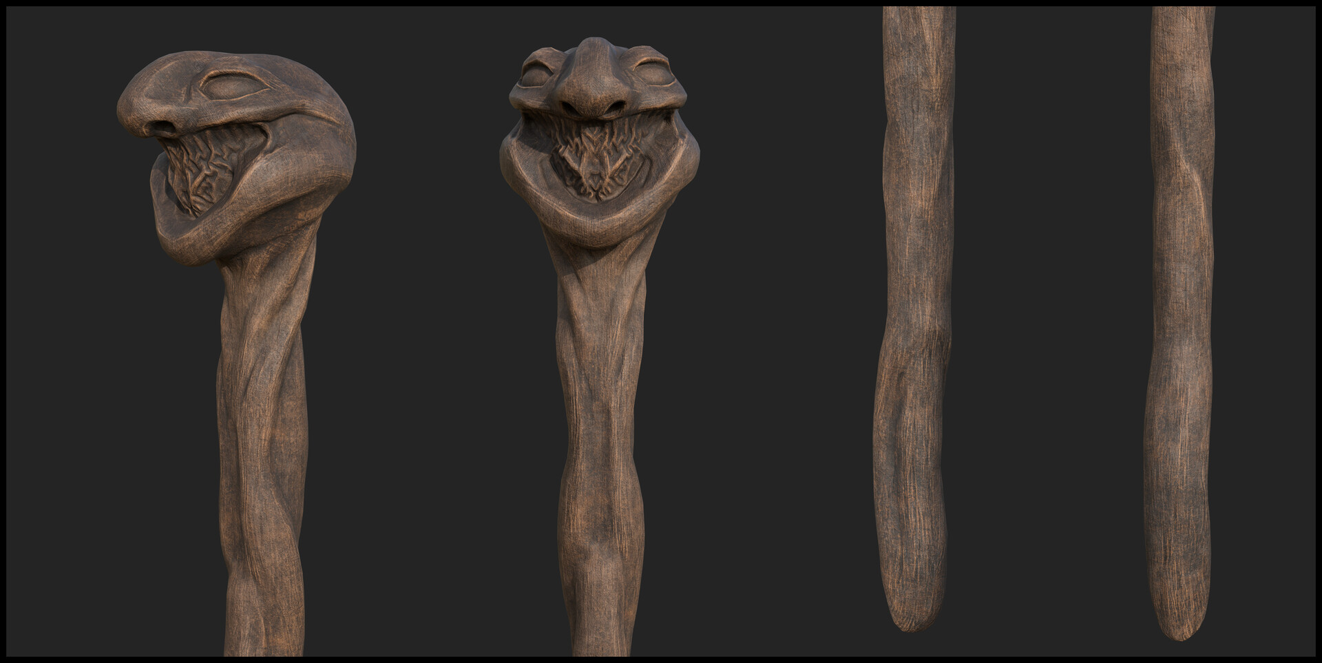 Avinash Kumar - Old Horror Wooden Hand Stand