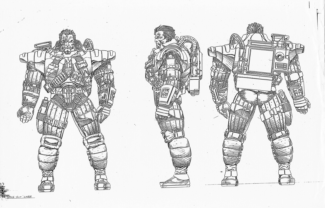 ArtStation - ToyBiz X-Men: Figure Designs and Turnarounds