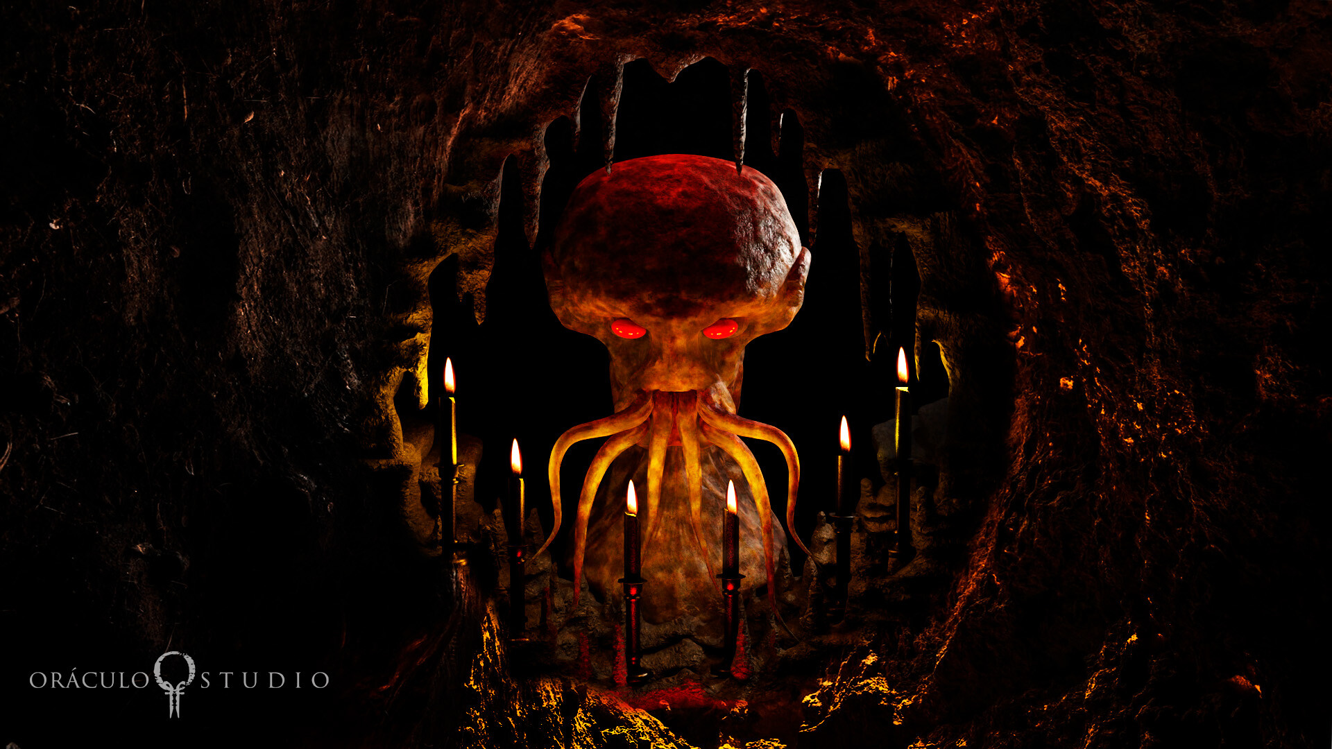 ArtStation - The Lair of Cthulhu