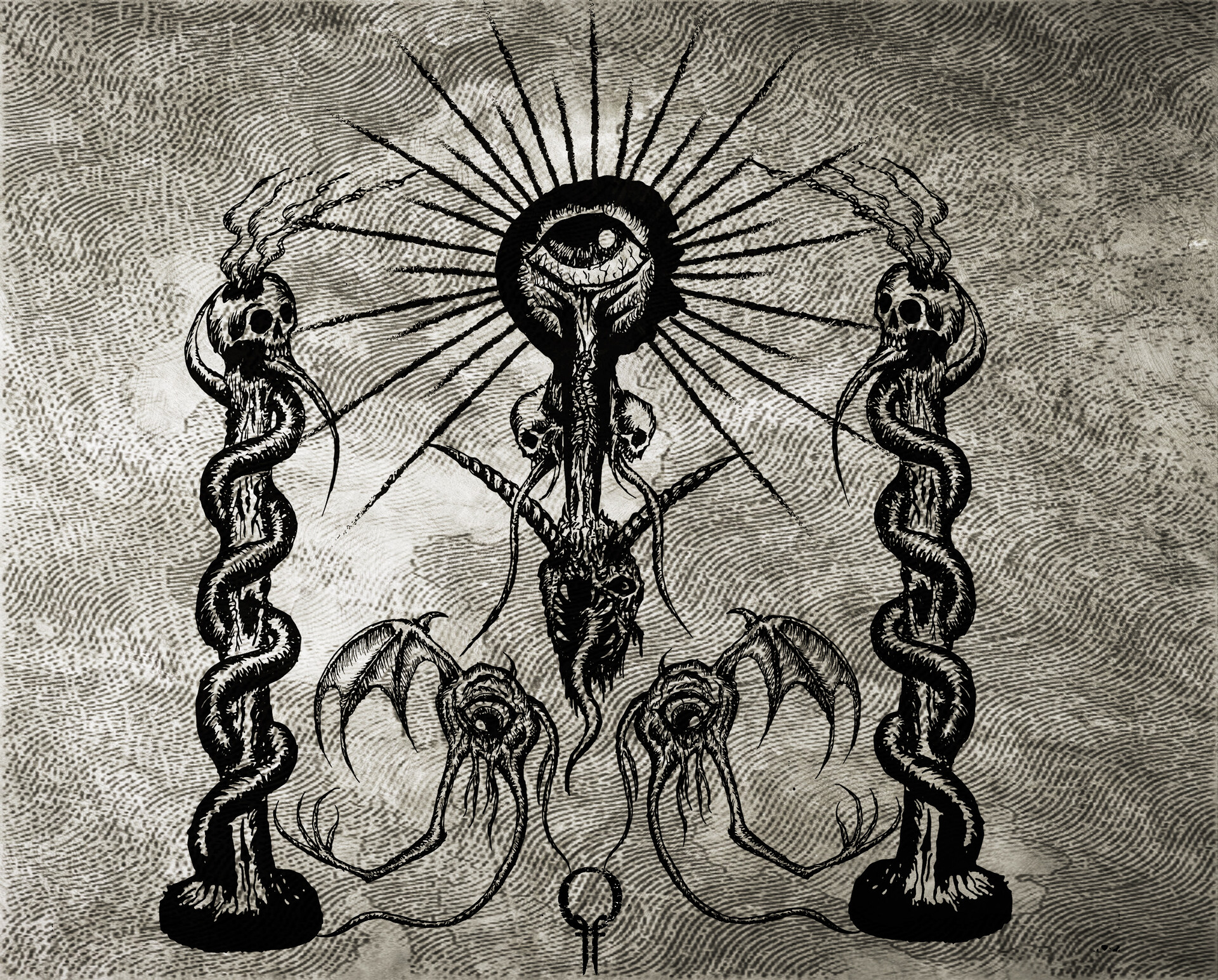 ArtStation - Oráculo, a vision of hell