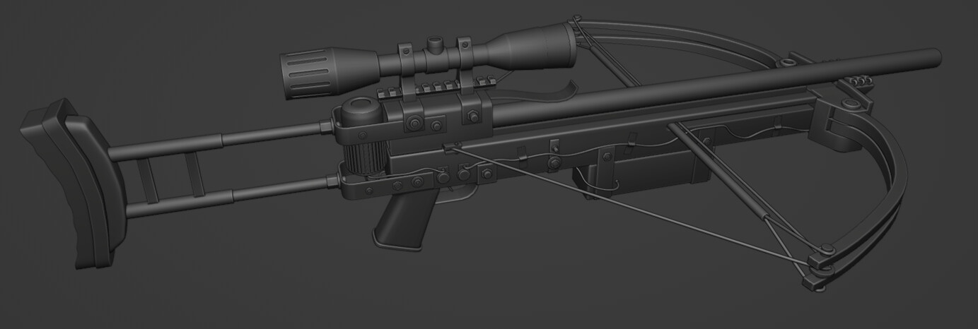 ArtStation - Half Life 2 Crossbow