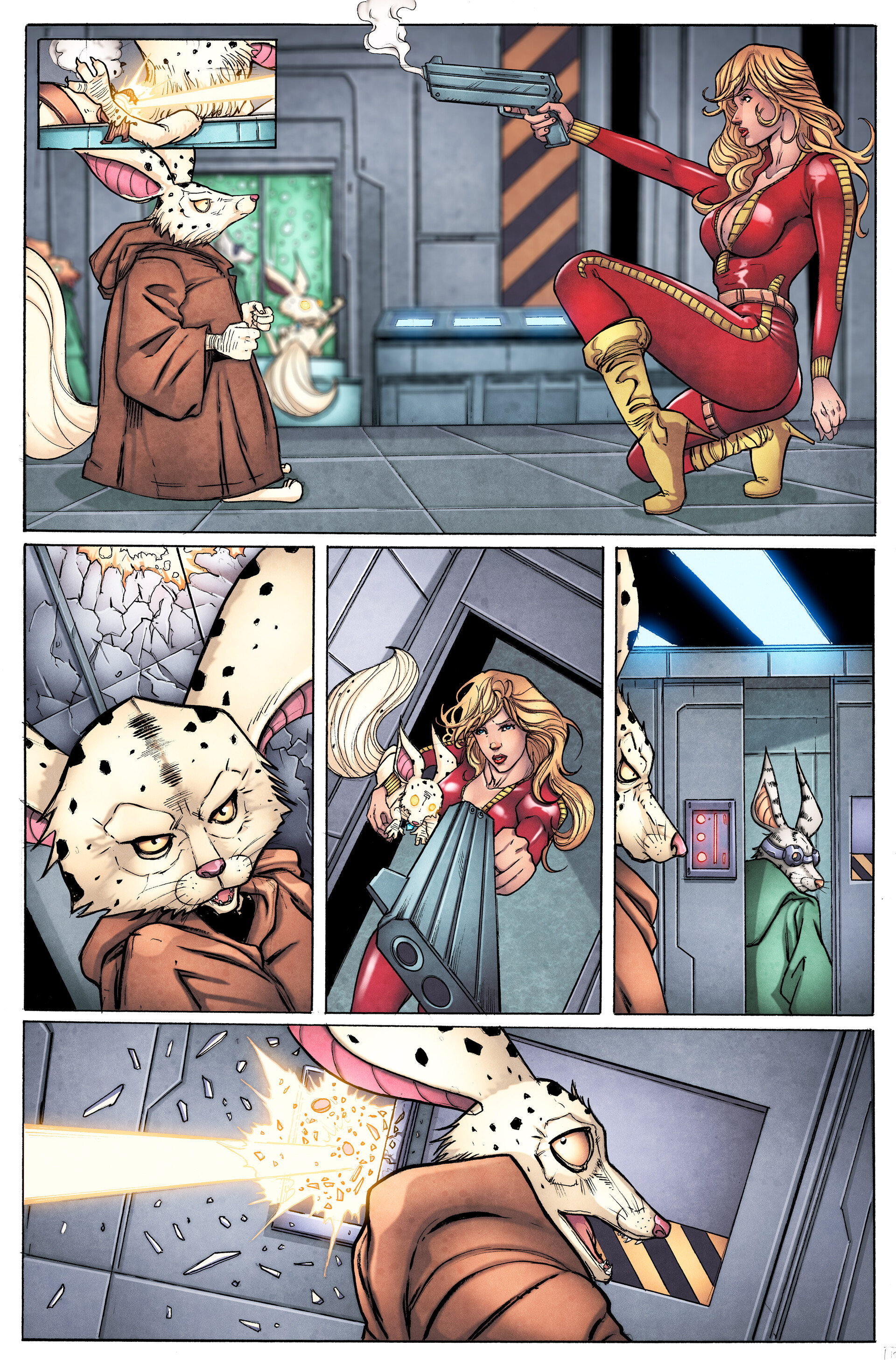 ArtStation - Barbarella Dynamite the center cannot hold 3