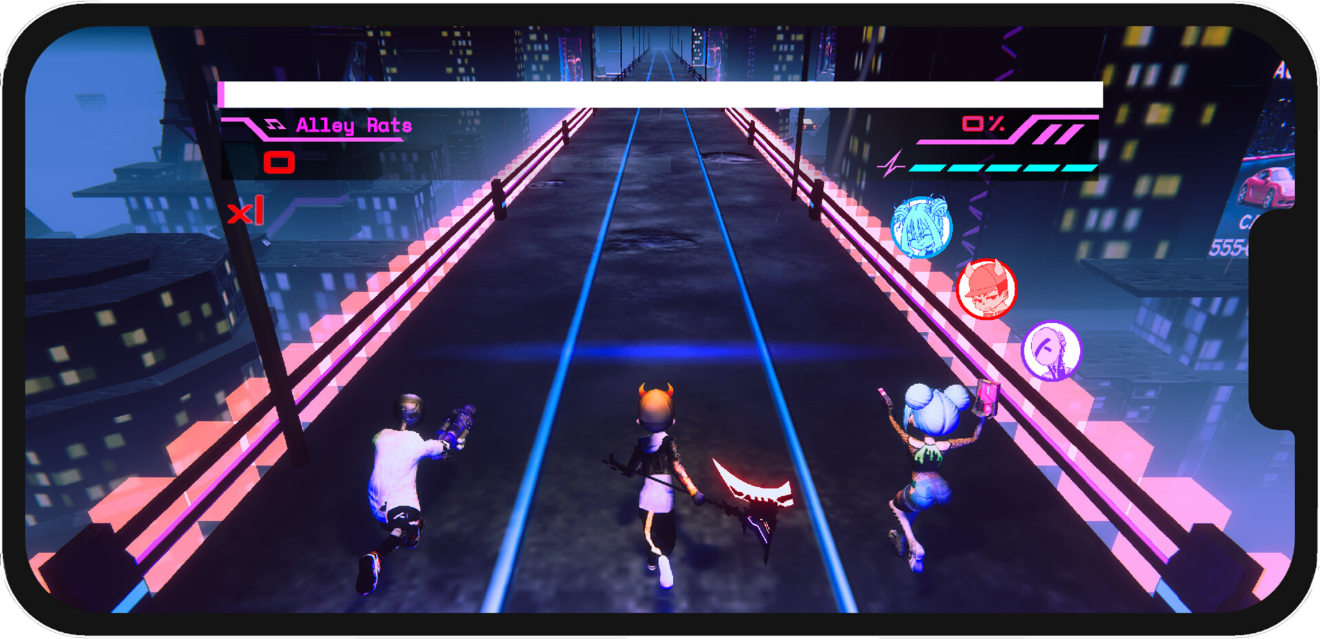 Mariah Hortillano - Rhythmix - Characters