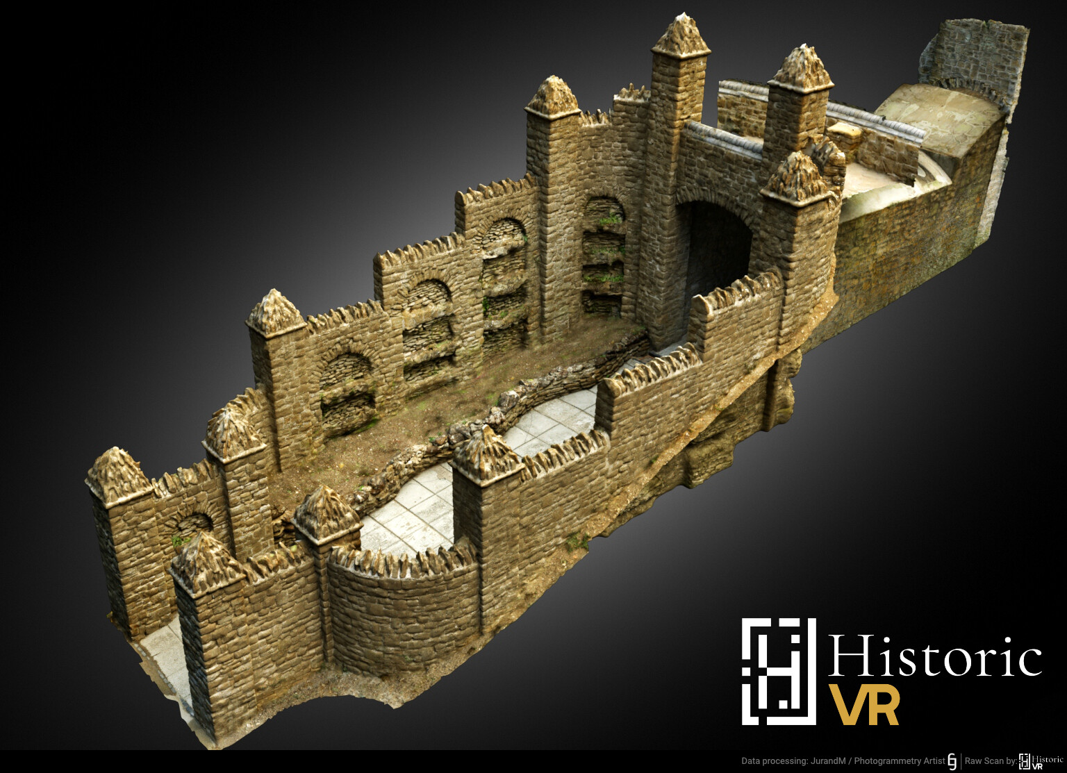 Jurand Macioszczyk Photogrammetry Portfolio - "Tunnel" - Guildford VR - HistoricVR ...