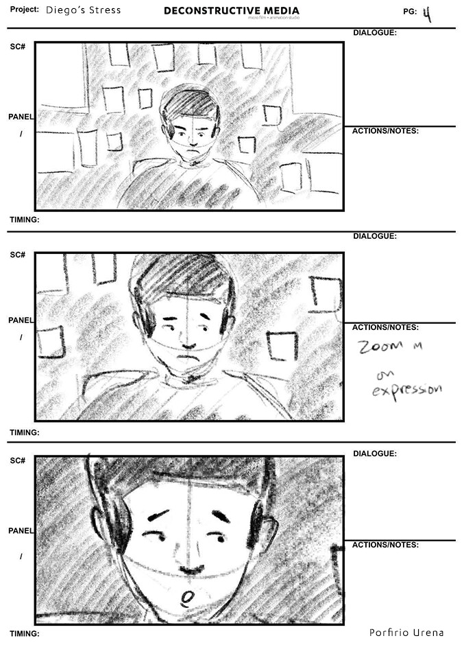 Porfirio Urena - Diego's Stress V1 (Animation)