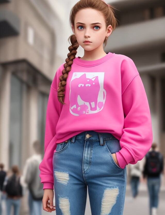 ArtStation - Teenage Pinkalicious