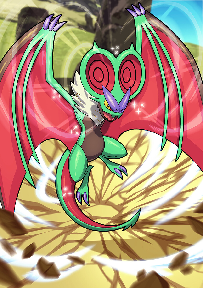 Pokemon Noivern Shiny