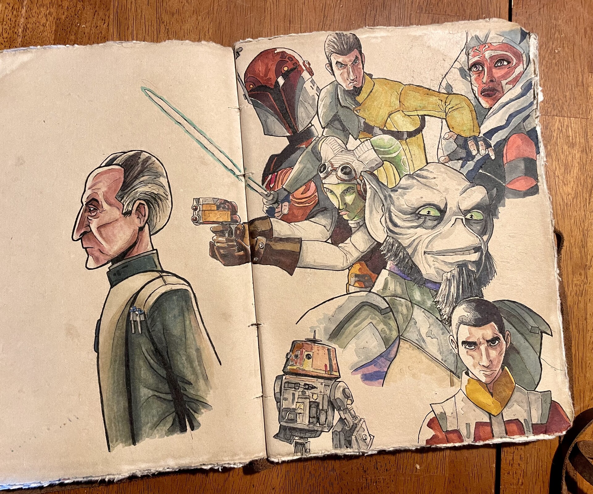 star wars rebels drawing