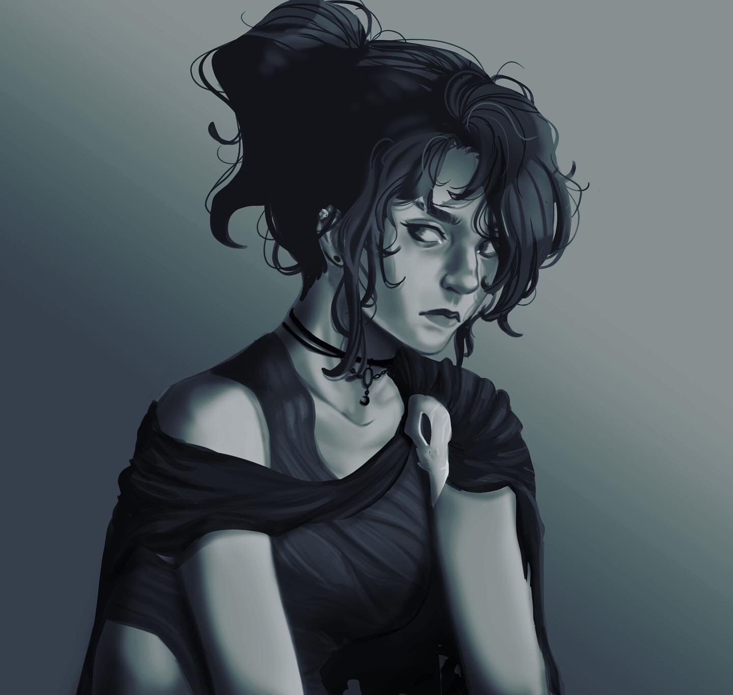 ArtStation - Greyscale character design