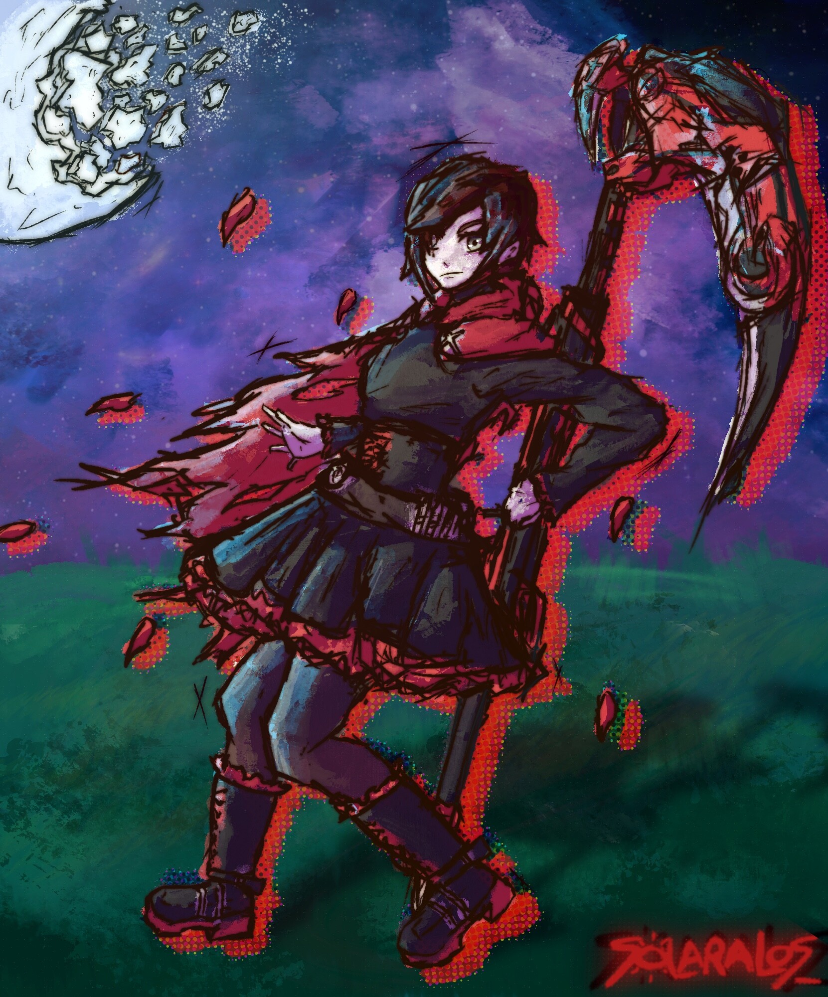 ArtStation - Ruby Rose -RWBY-